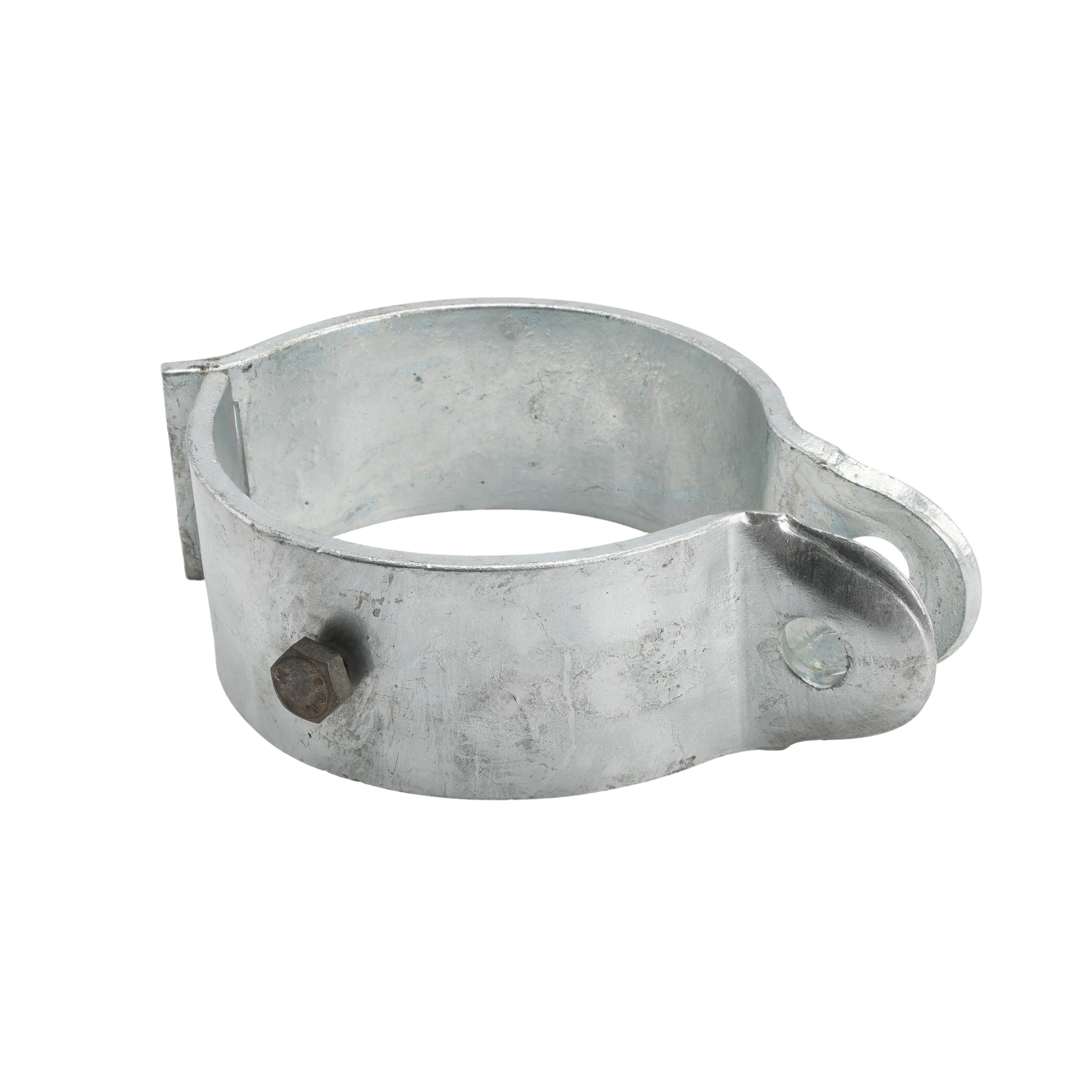 6 5/8" (6 5/8" OD) Industrial Round Post Collar Hinge - Hook & Eye ...