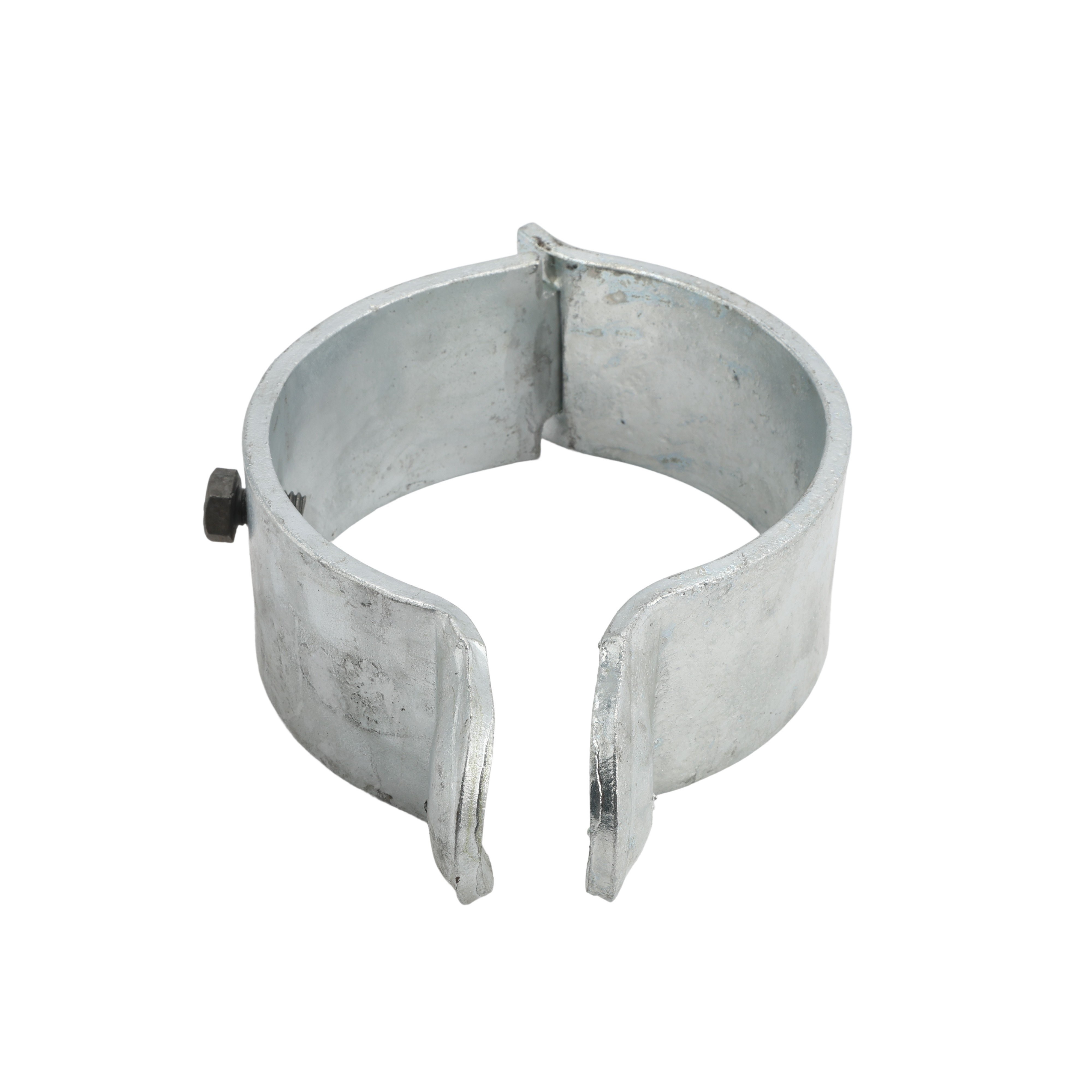 6 5/8" (6 5/8" OD) Industrial Round Post Collar Hinge - Hook & Eye ...