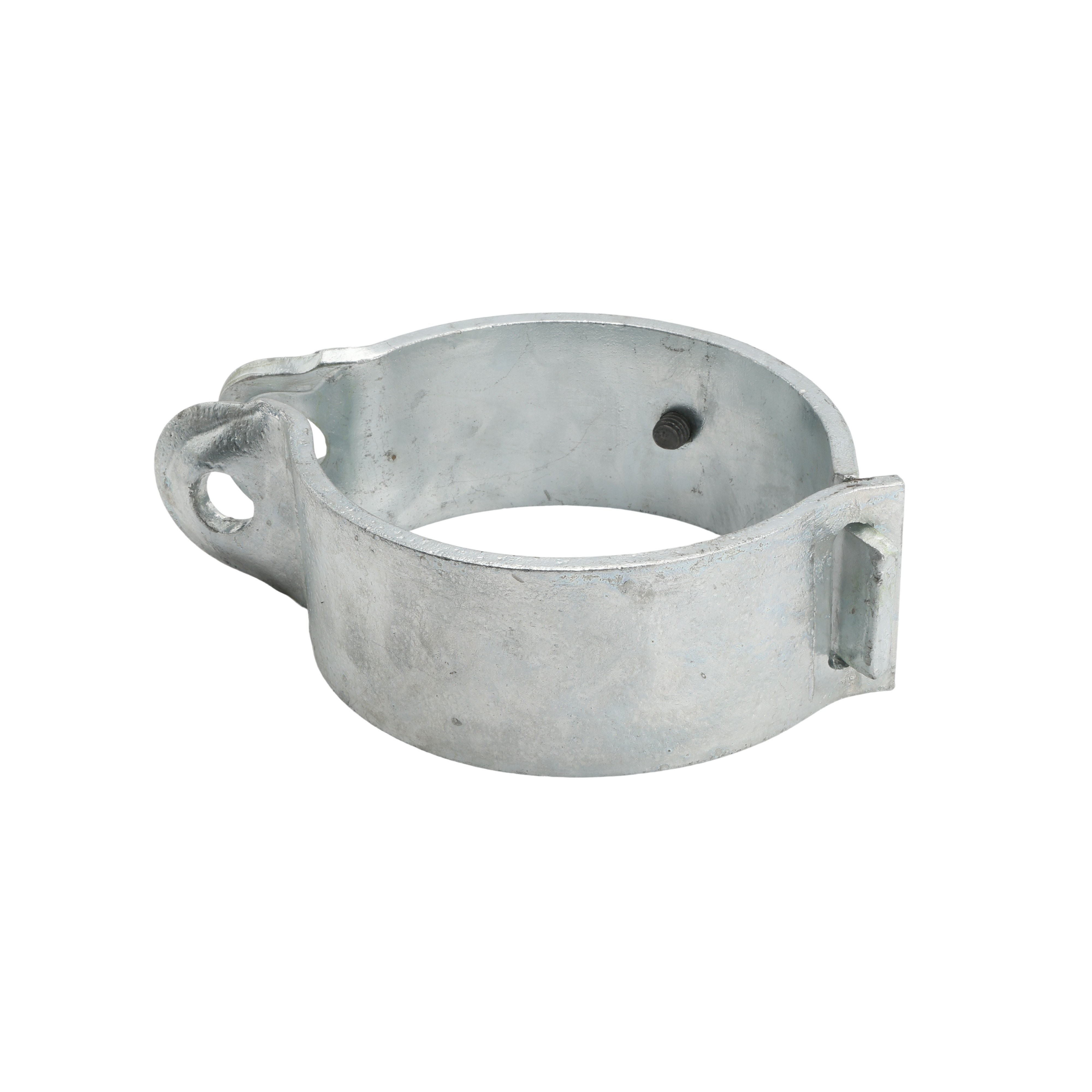 6 5/8" (6 5/8" OD) Industrial Round Post Collar Hinge - Hook & Eye ...