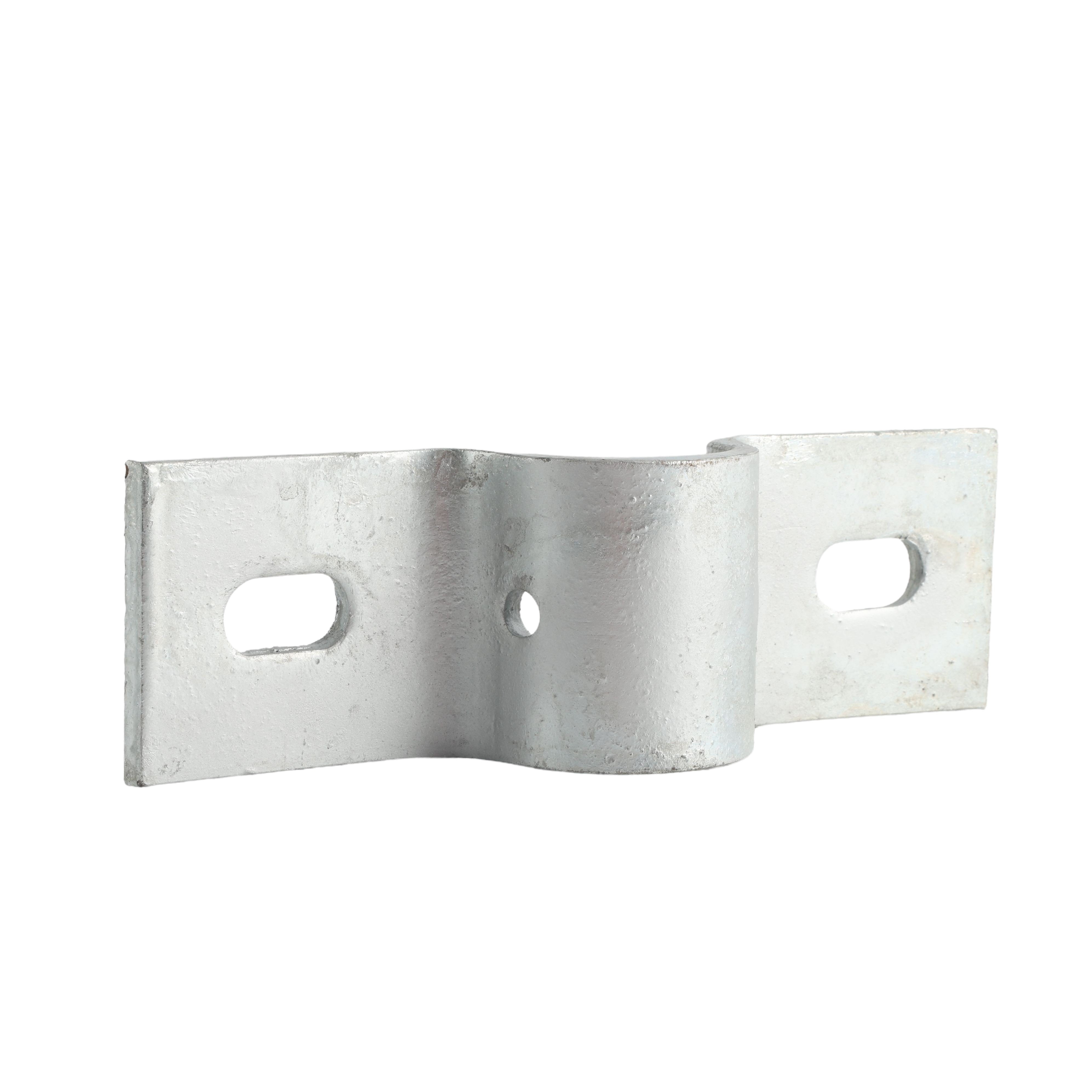 Chain Link 2" (1 7/8" OD) Industrial Facia / Side Wall Mount Chain Link ...