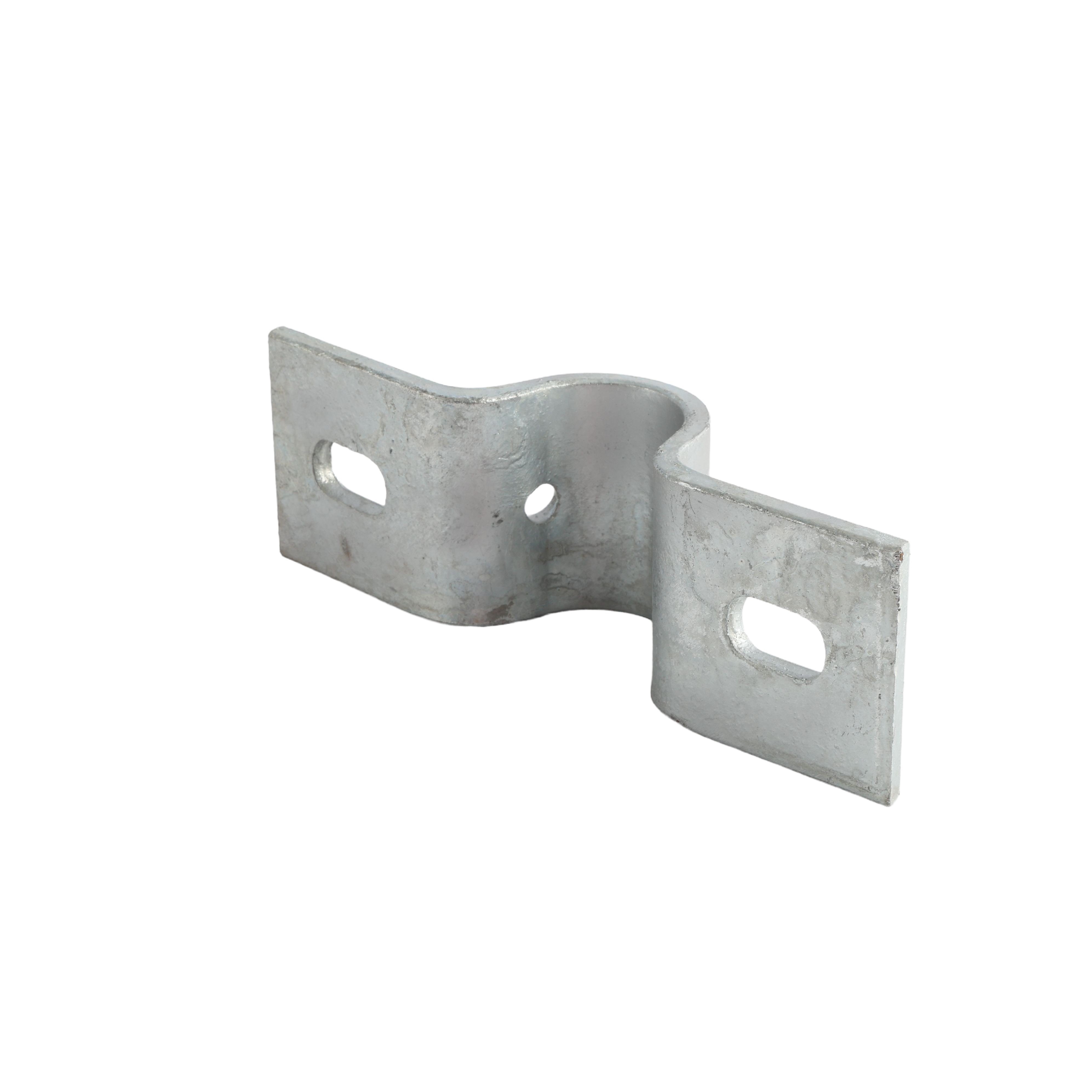 Chain Link 2" (1 7/8" OD) Industrial Facia / Side Wall Mount Chain Link ...