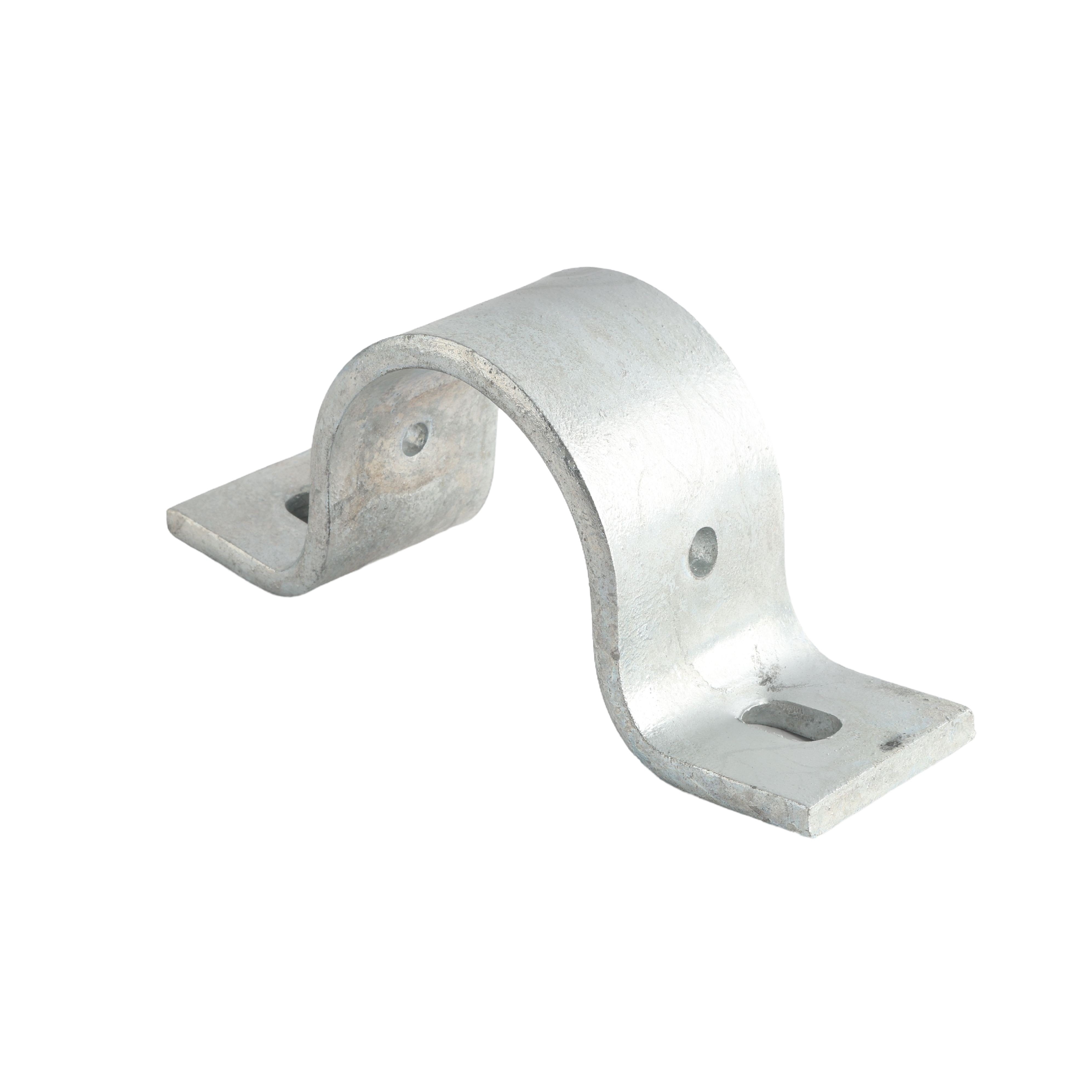 Chain Link 3" (2 7/8" OD) Industrial Facia / Side Wall Mount Chain Link ...