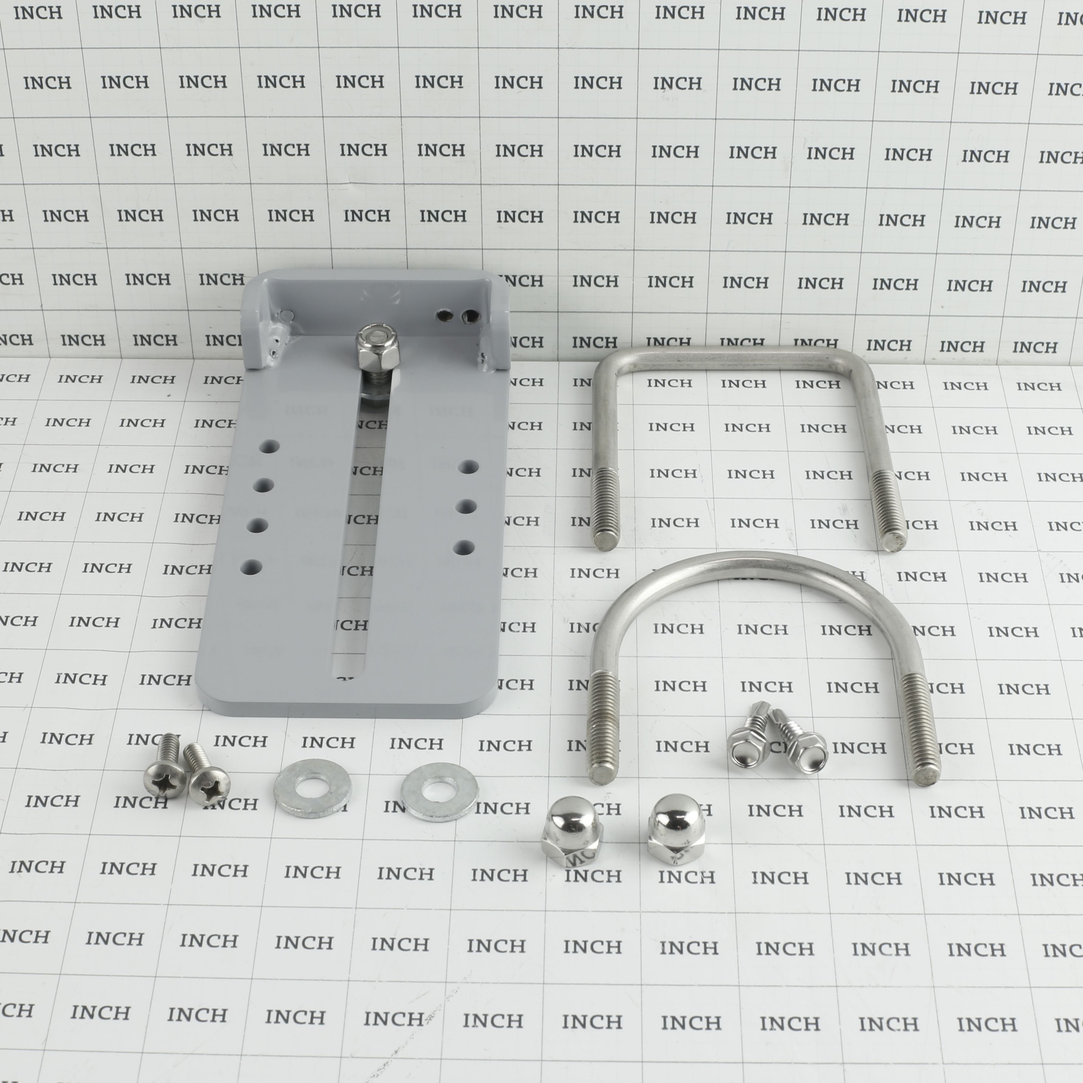 Chain Link Fence Gate DAC Receiver Bracket For Panic Exit (Silver ...