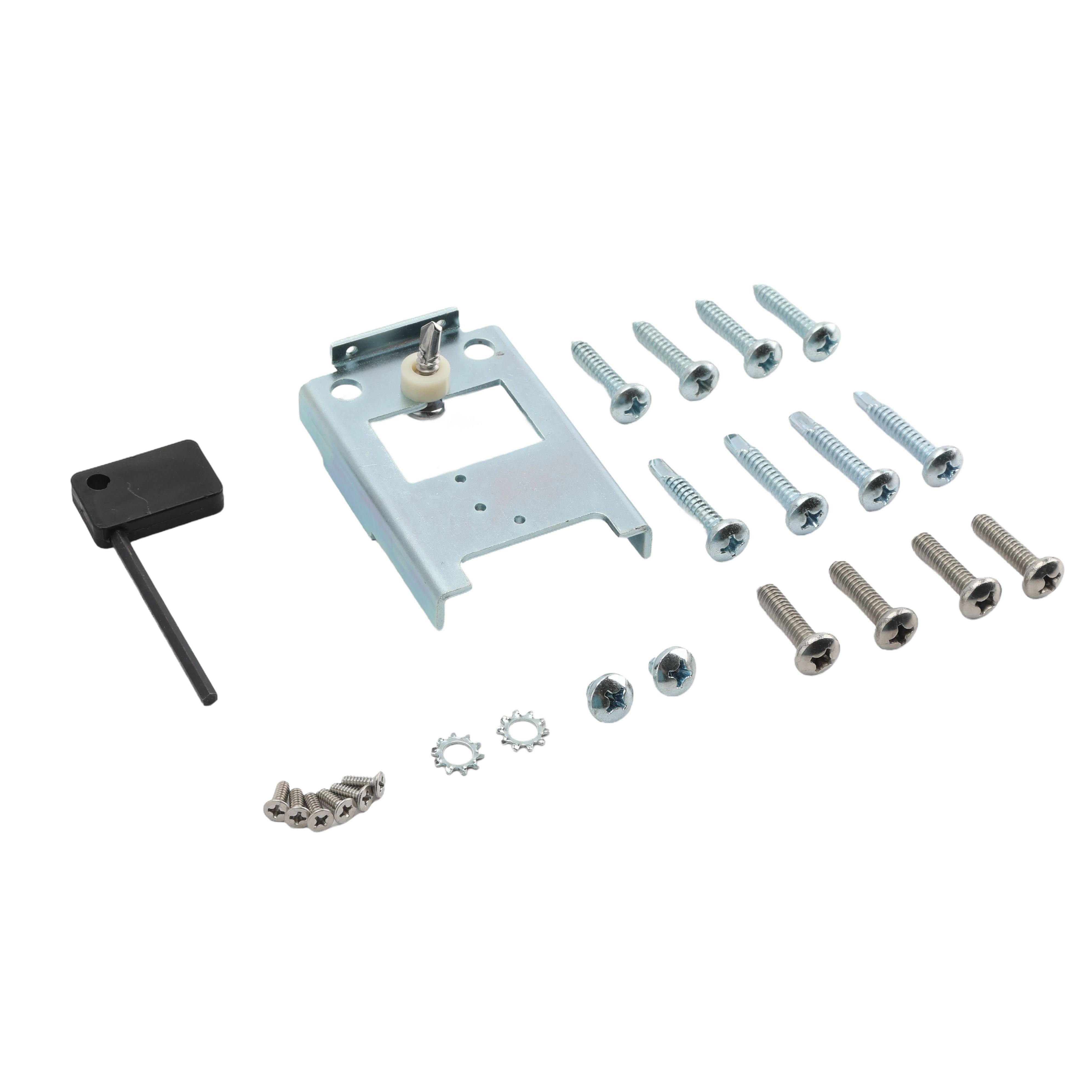 Chain Link Fence Gate DAC 36" Black Detex Superior Exit Bar Kit with ...