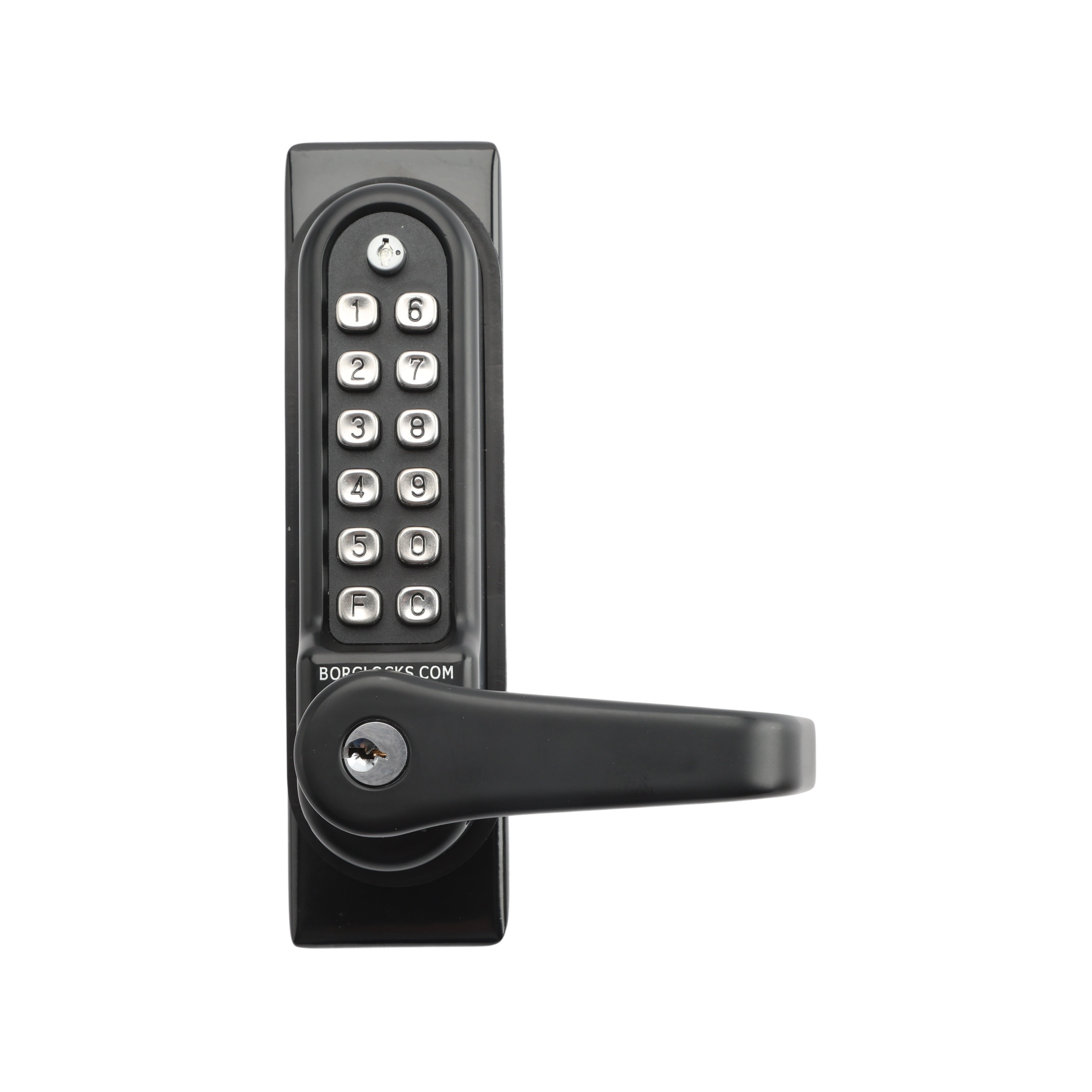 Chain Link Fence Gate DAC Combo Lock for Panic Bar Kits (Black Lockbox ...