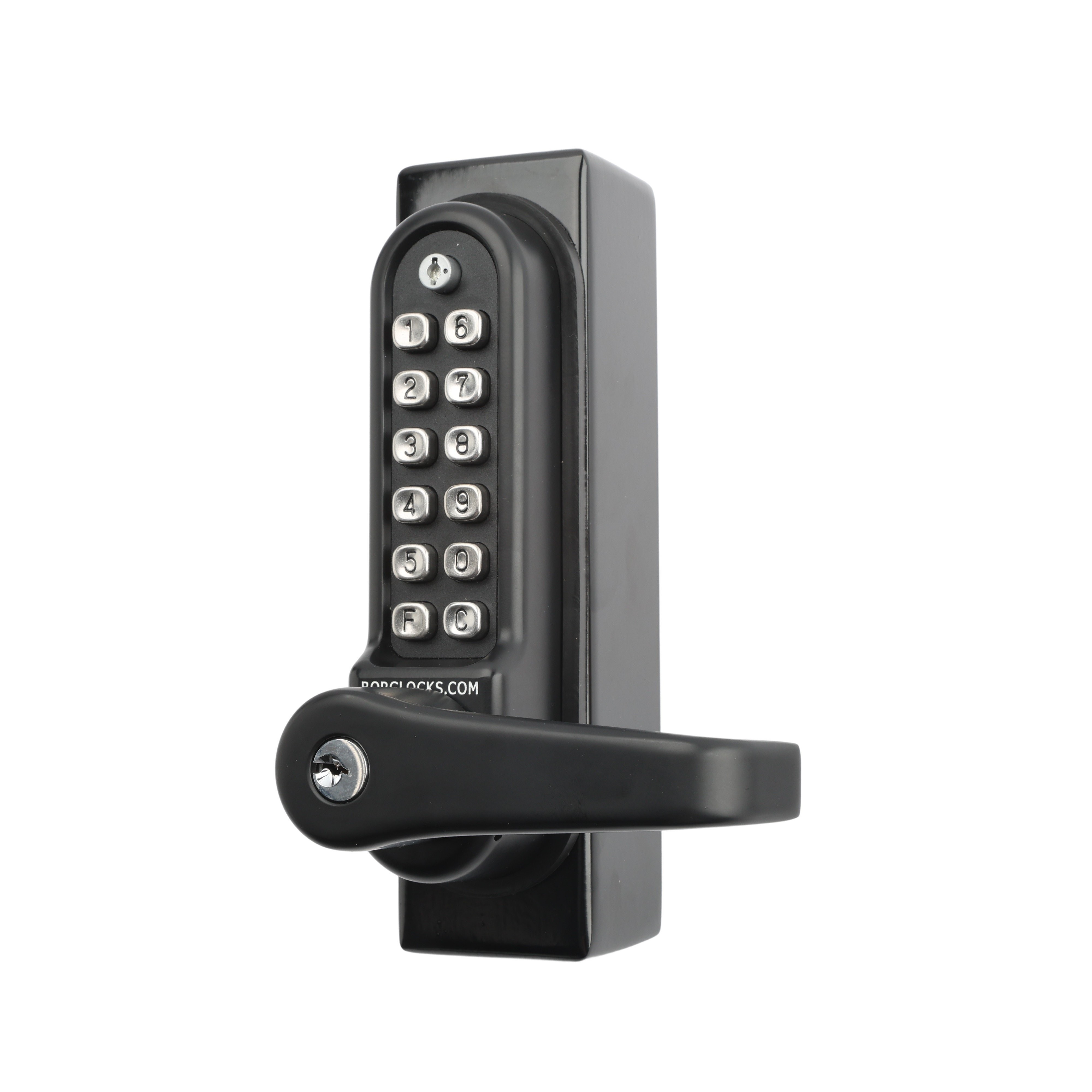 Chain Link Fence Gate DAC Combo Lock for Panic Bar Kits (Black Lockbox ...