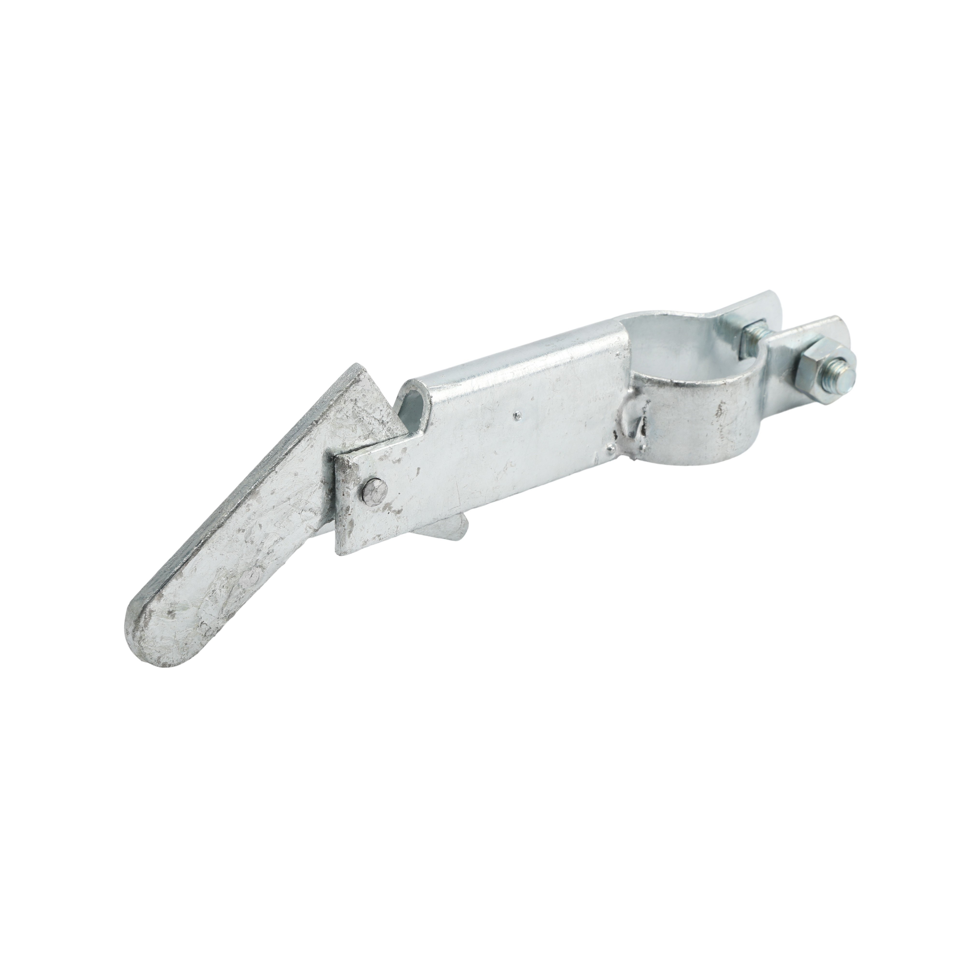 Chain Link 1 5/8" or 2" [1 7/8" OD] Duckbill Gate Holdback - Gate Open ...