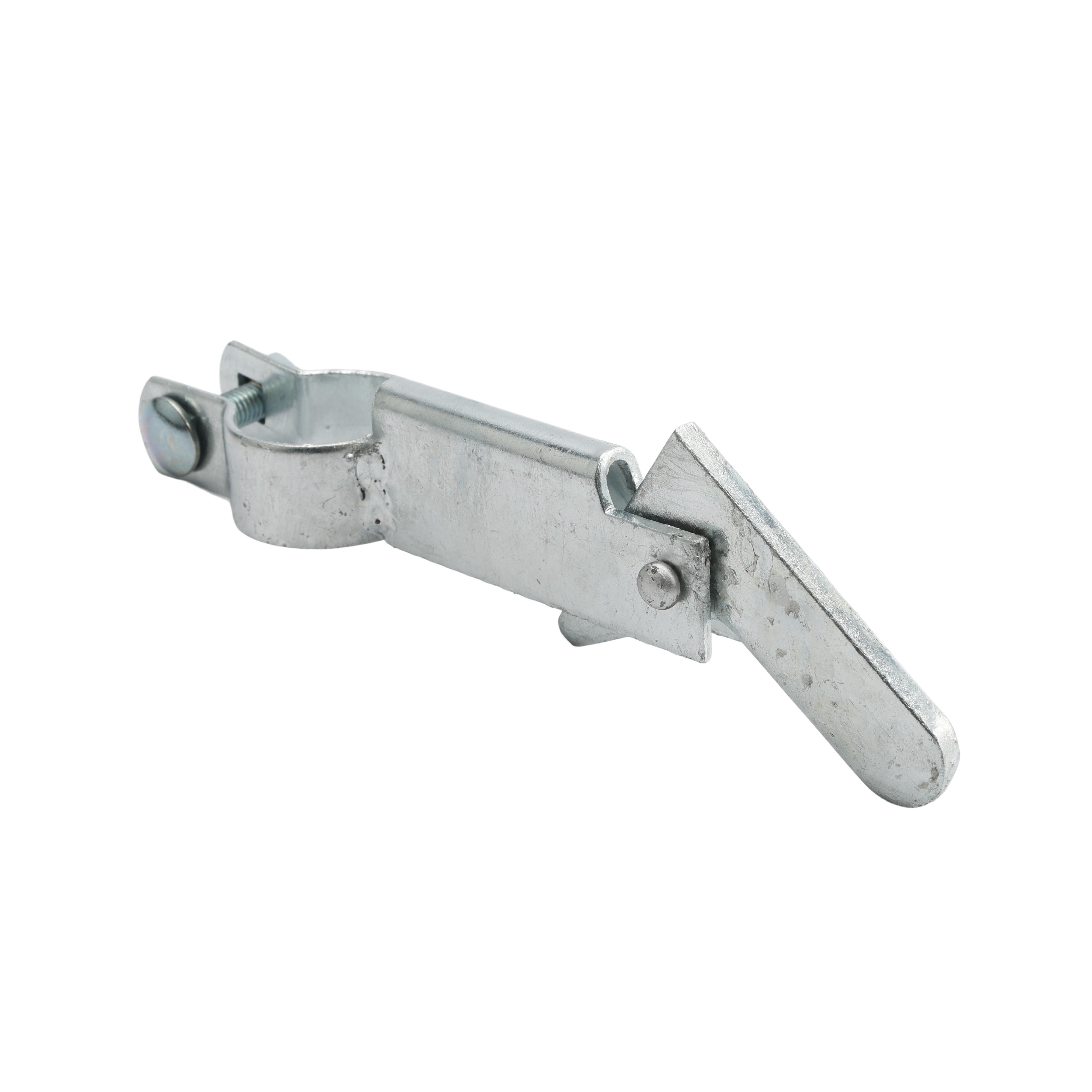 Chain Link 1 5/8" or 2" [1 7/8" OD] Duckbill Gate Holdback - Gate Open ...