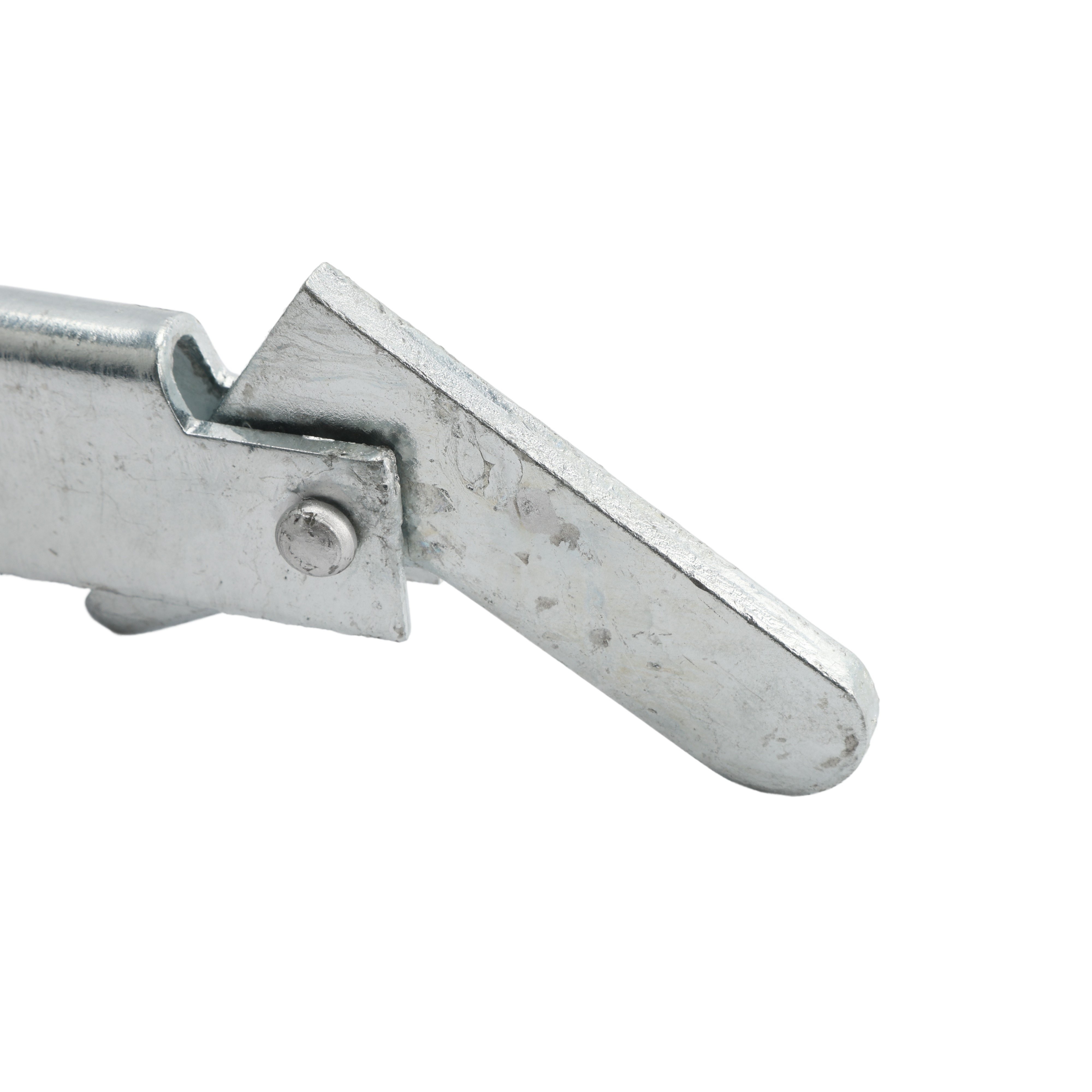 Chain Link 1 5/8" or 2" [1 7/8" OD] Duckbill Gate Holdback - Gate Open ...