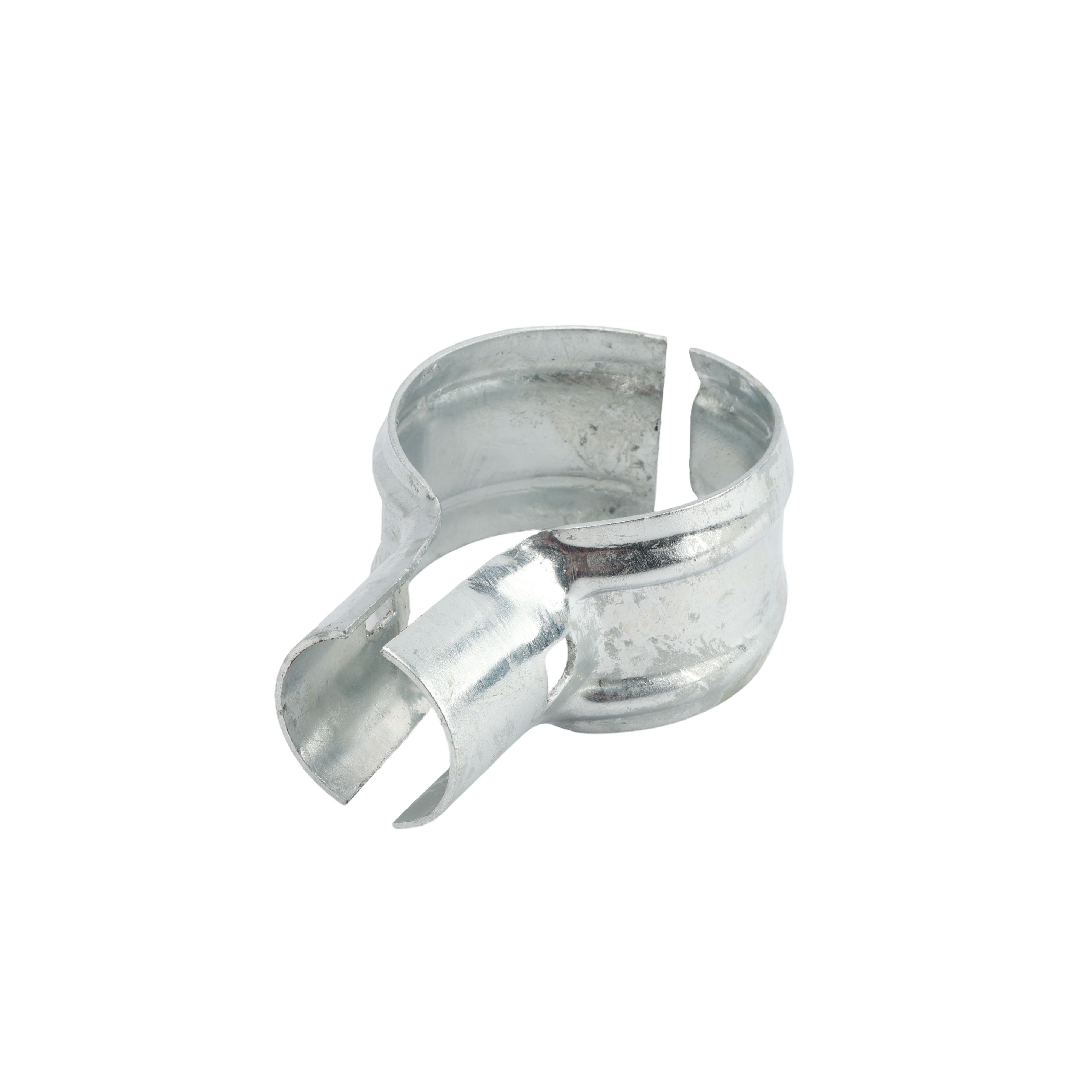 Chain Link 3 1/2" x 1 5/8" End Rail Clamp - Rail Band, T Clamp ...