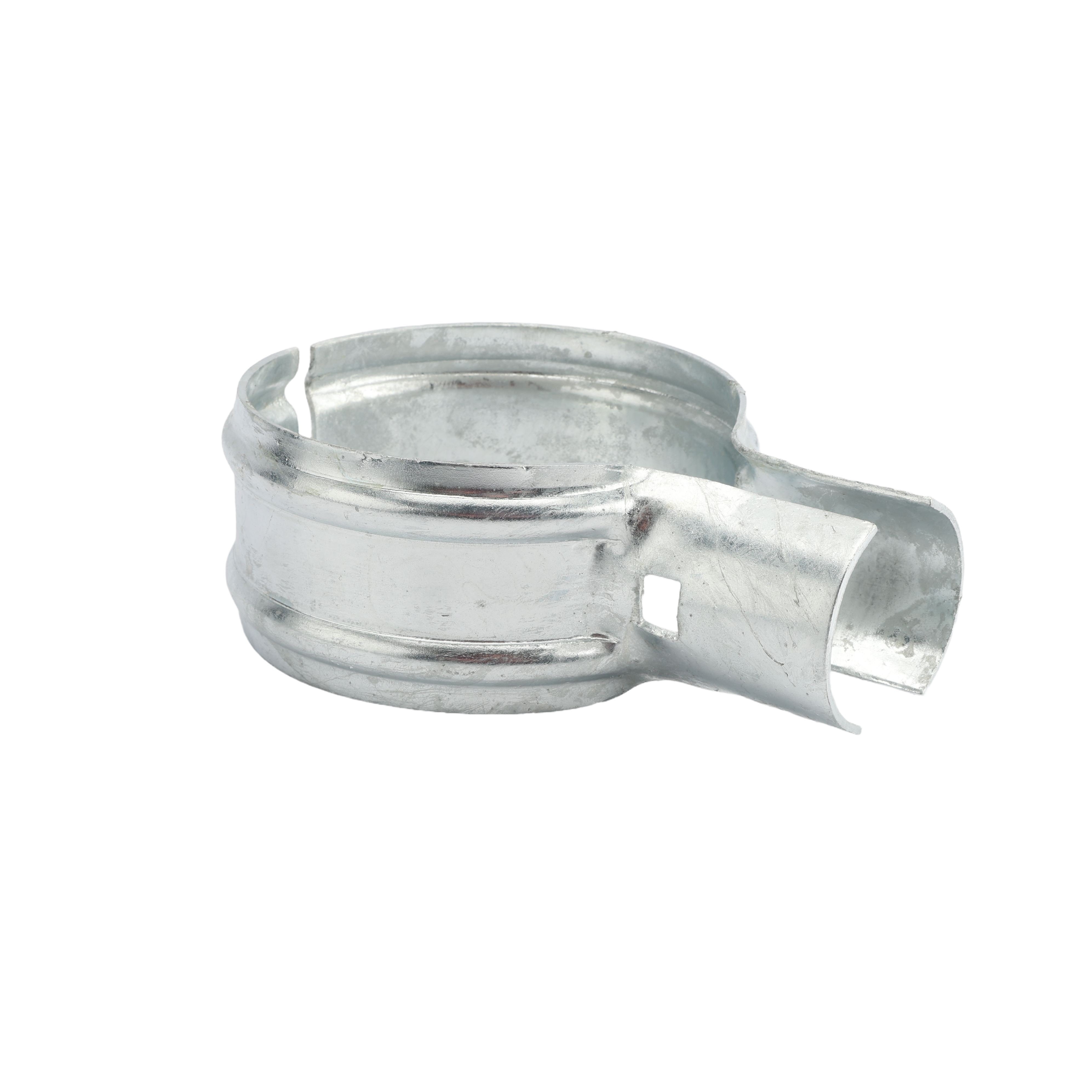 Chain Link 4 1/2" x 1 5/8" End Rail Clamp - Rail Band, T Clamp ...