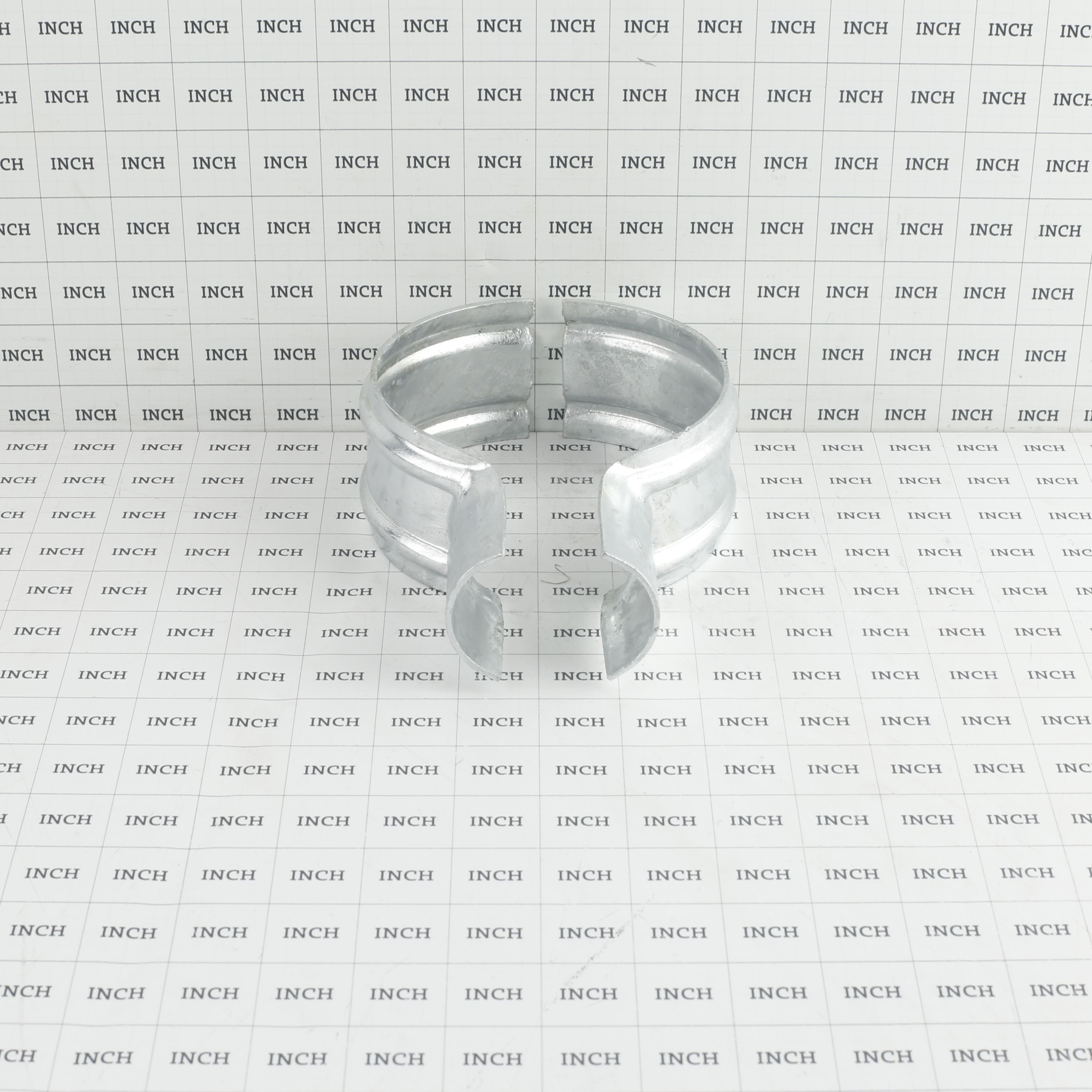 Chain Link 4 1/2" x 1 5/8" End Rail Clamp - Rail Band, T Clamp ...