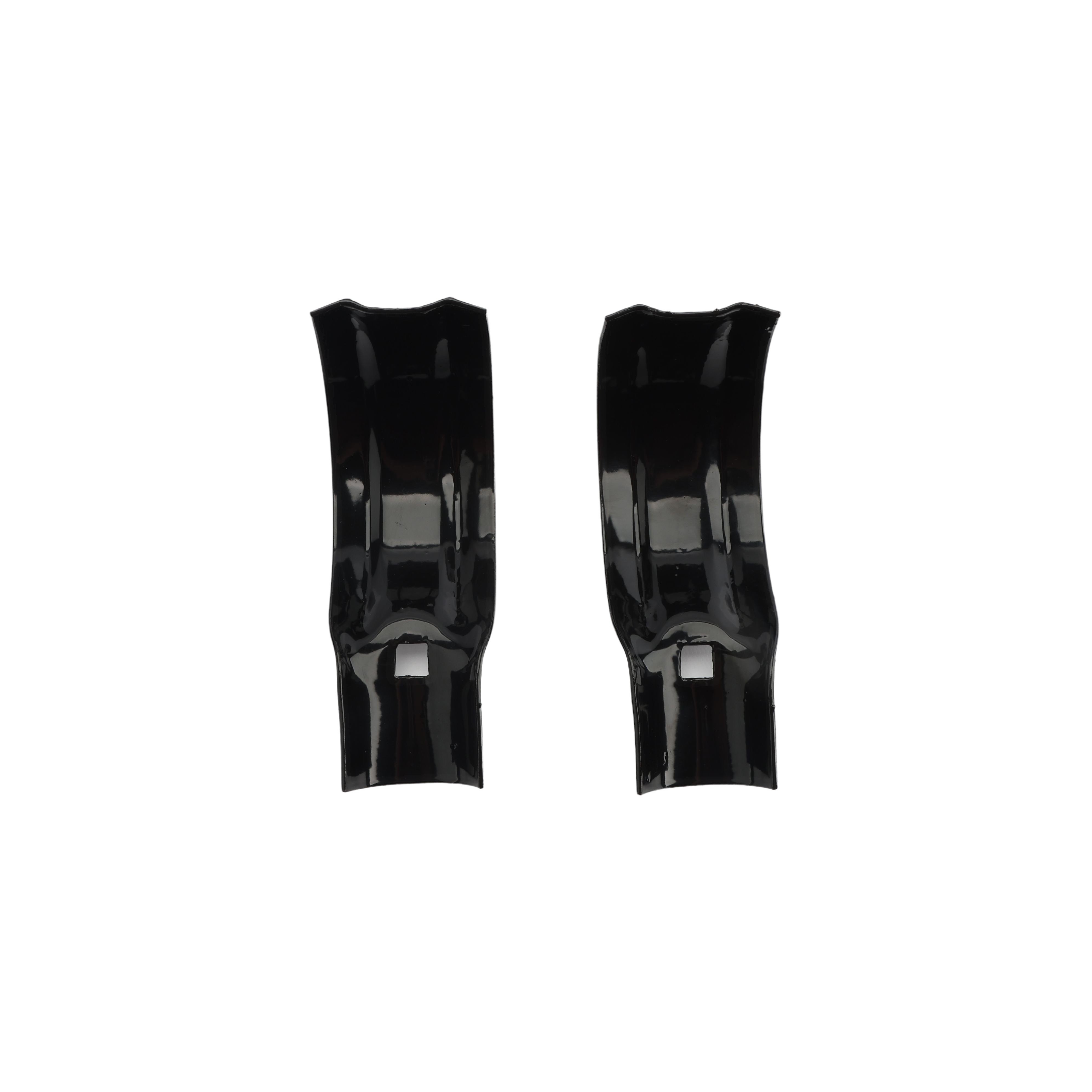 Chain Link 4" x 1 5/8" Black End Rail Clamp - Rail Band, T Clamp ...