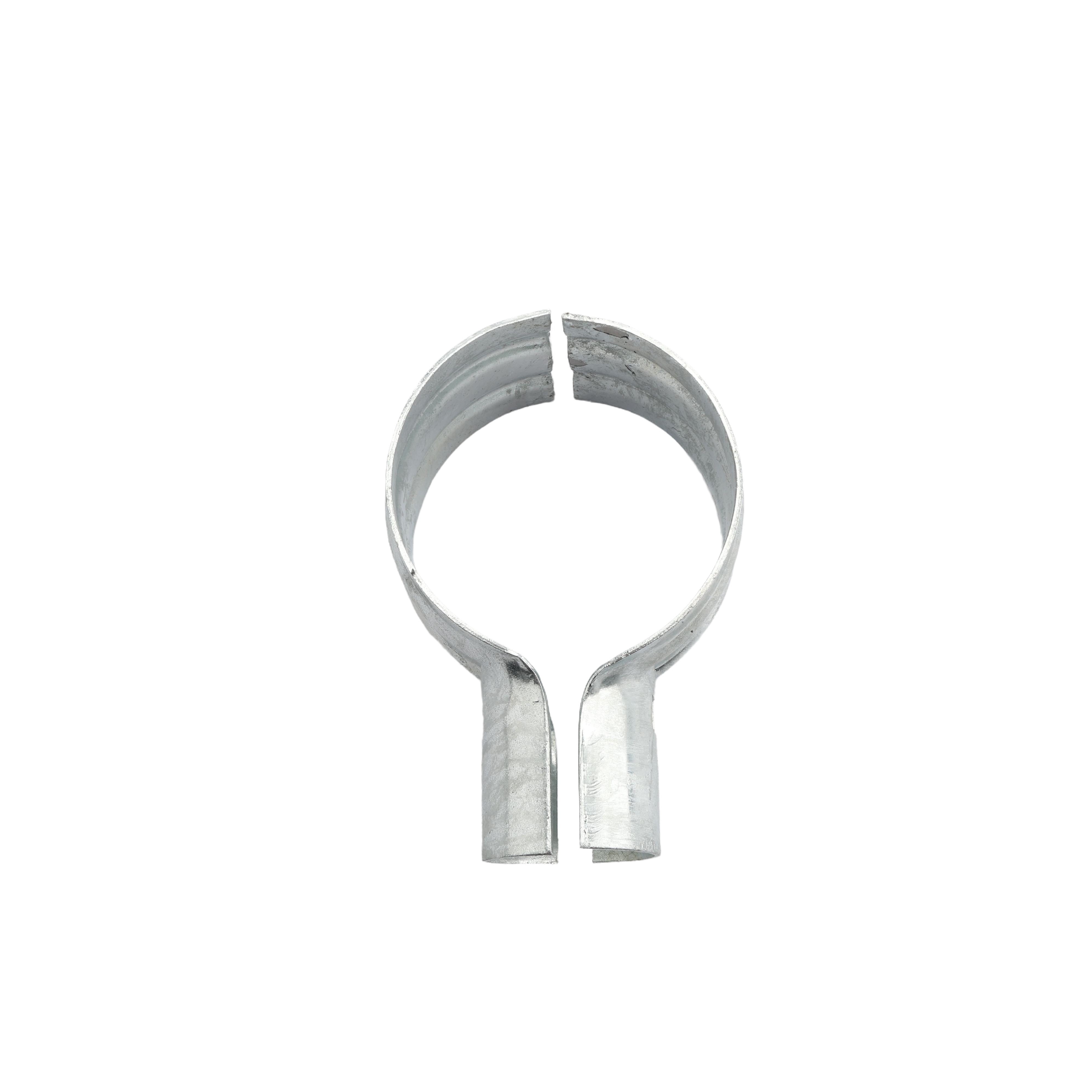 Chain Link 4" x 2" End Rail Clamp - Rail Band, T Clamp (Galvanized ...