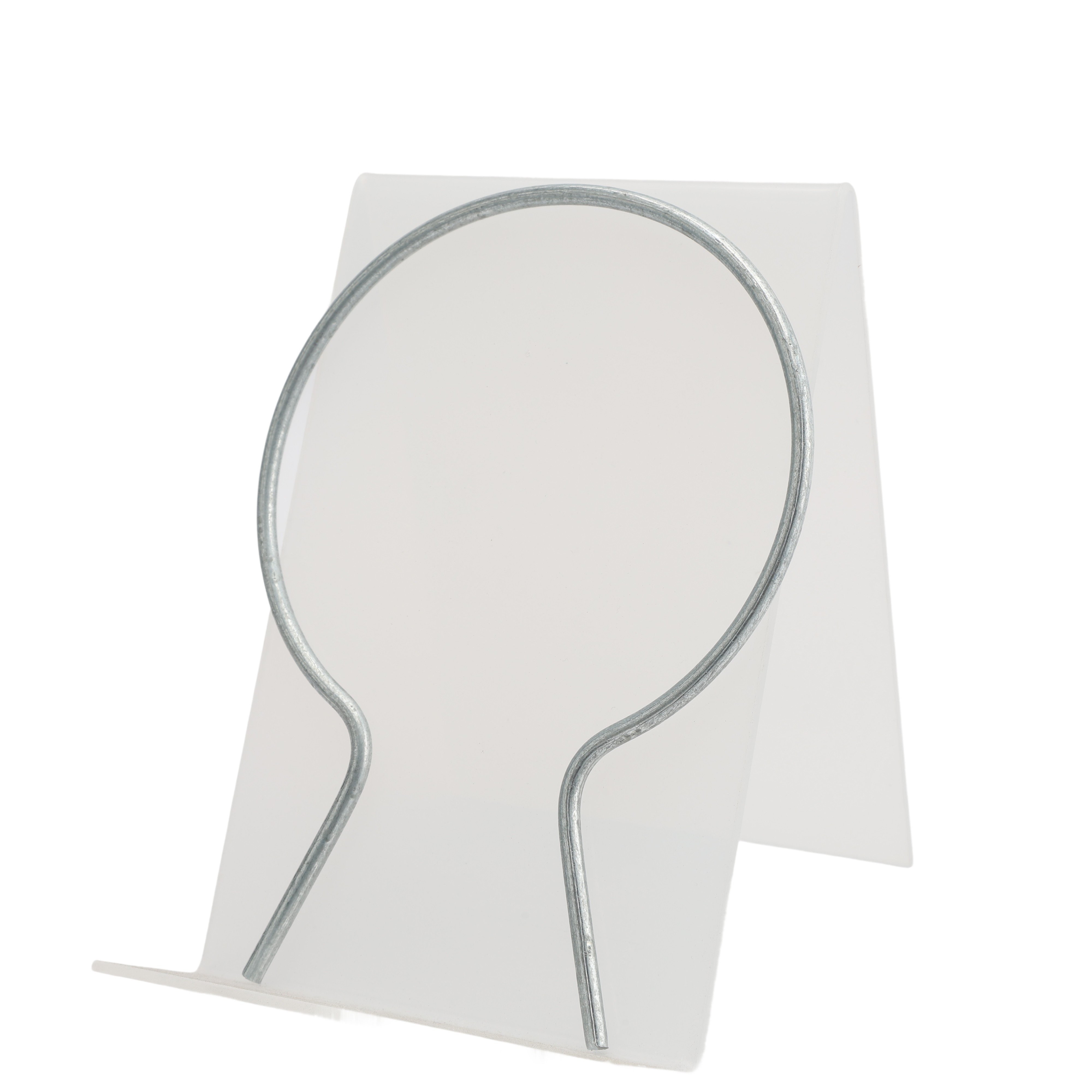 EZ Twist 3 1/2" (3 1/2" OD) x 9 Gauge Preformed Galvanized Steel Tie ...