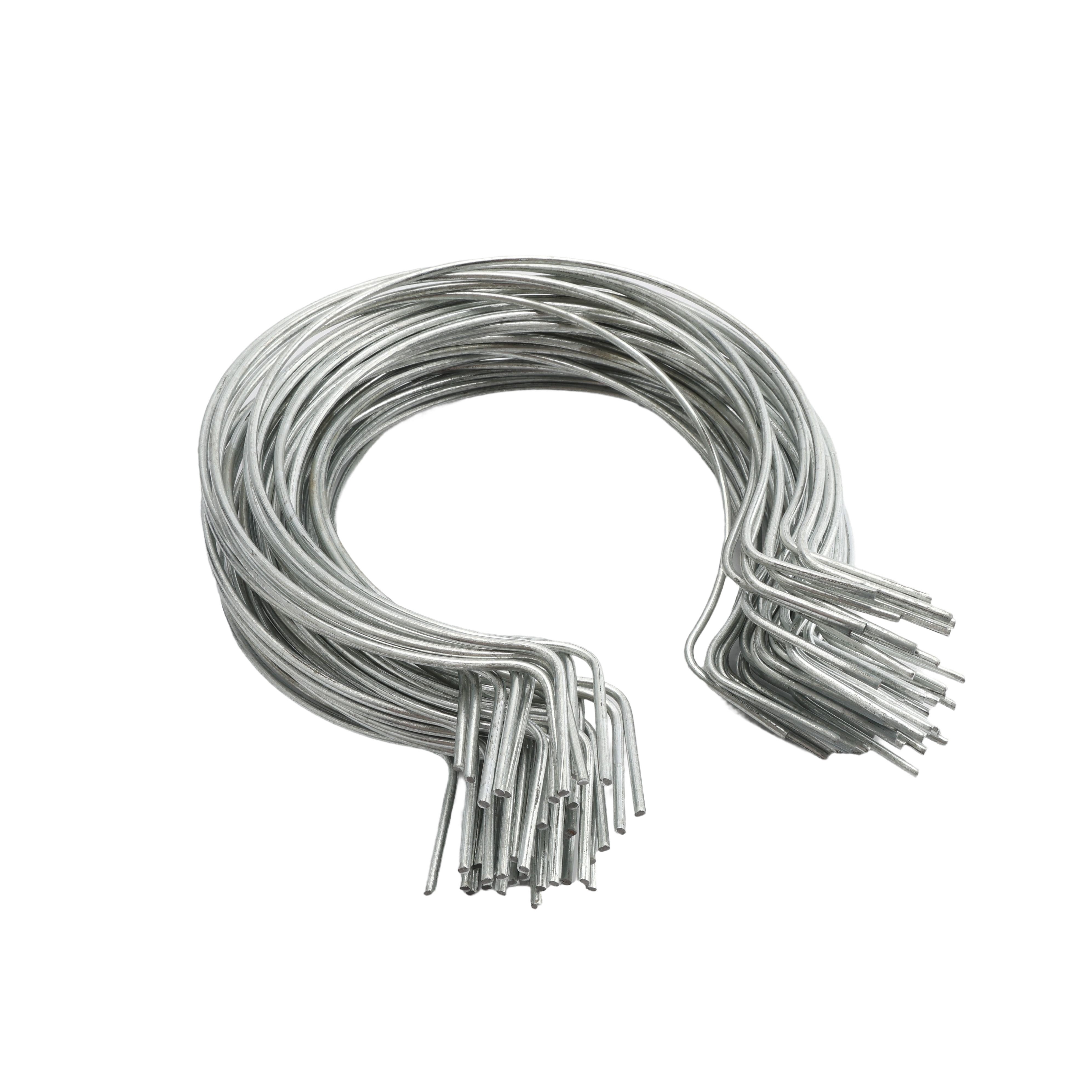 EZ Twist 6 5/8" OD 9 Gauge Preformed Steel Fence Ties [50 Pack ...