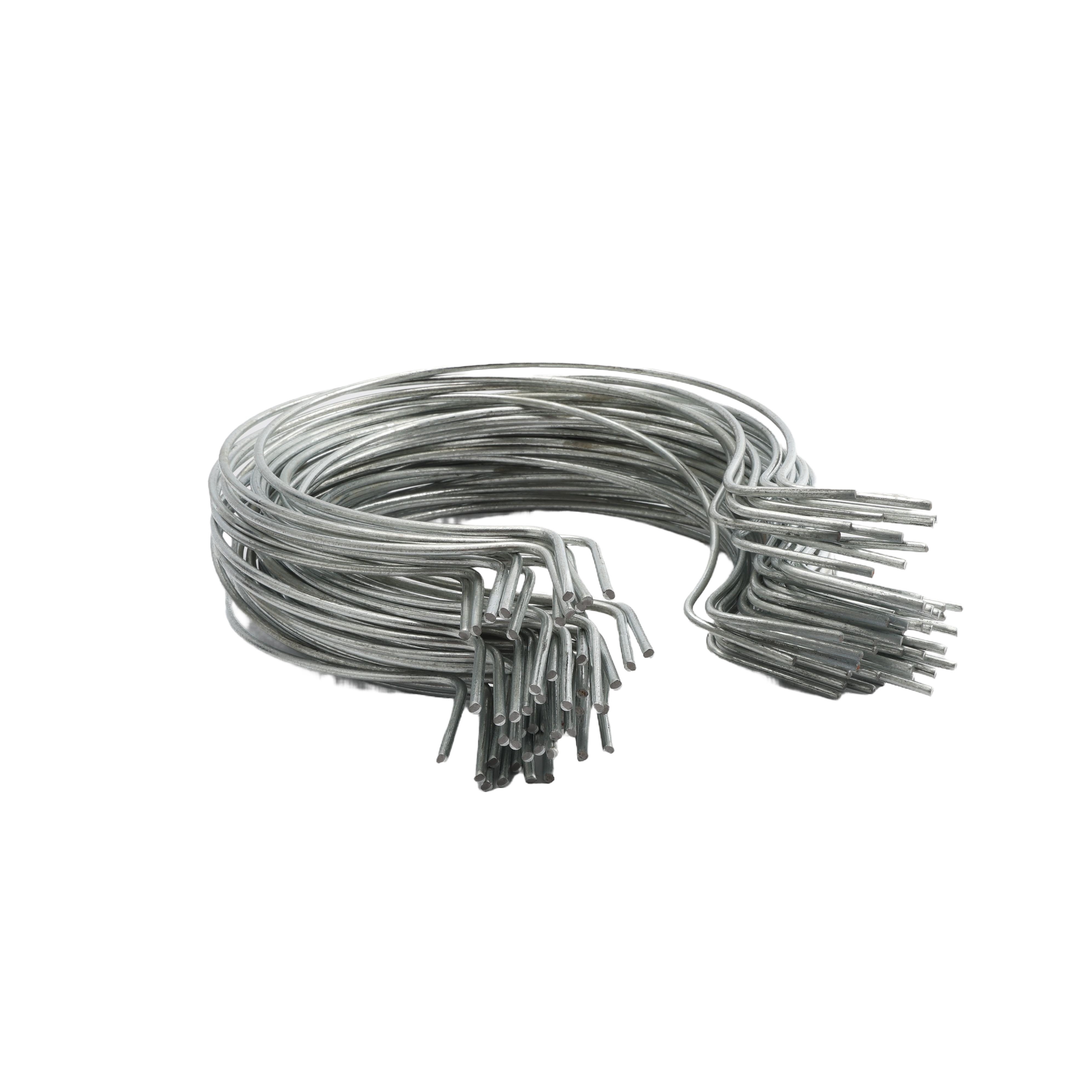EZ Twist 6 5/8" OD 9 Gauge Preformed Steel Fence Ties [50 Pack ...