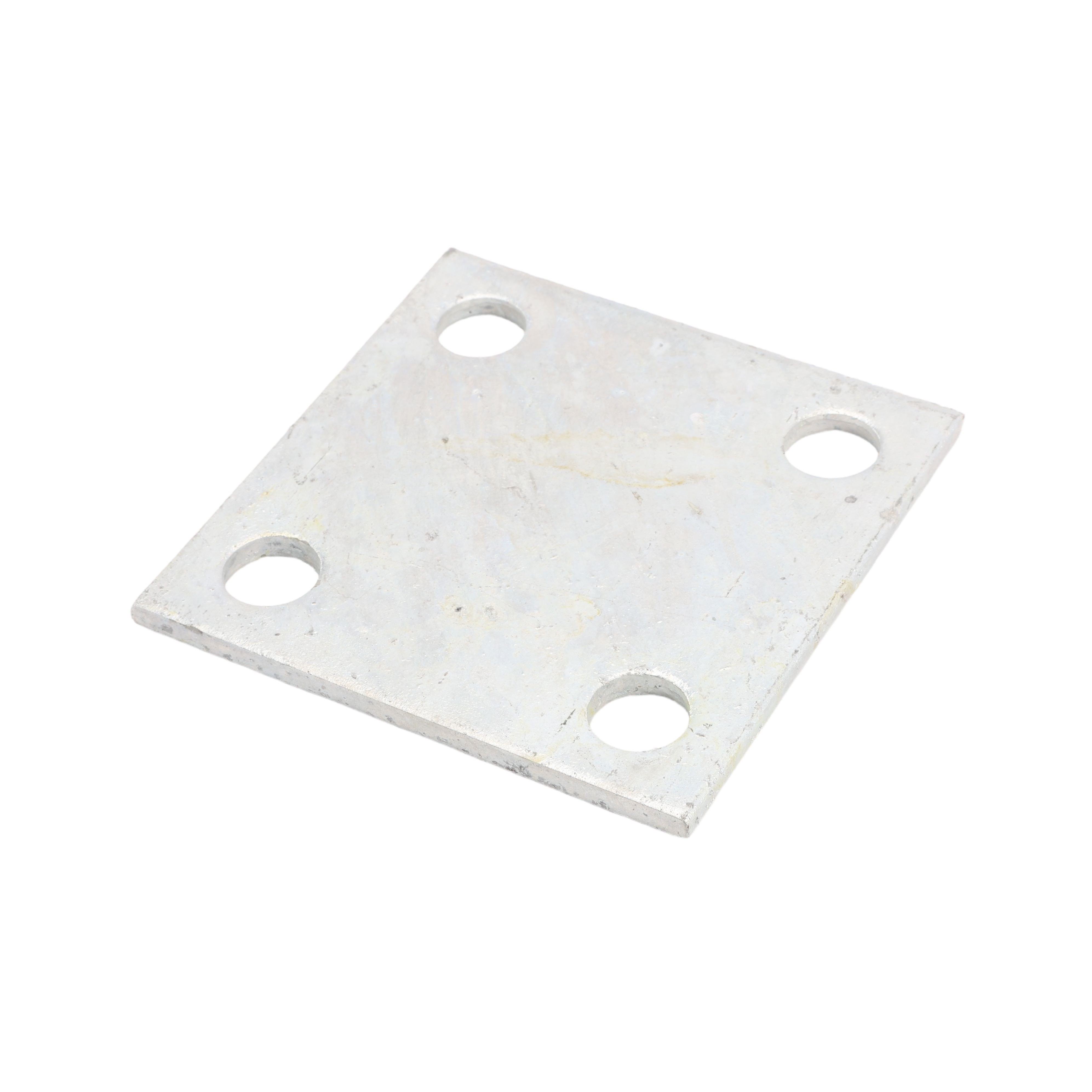 Chain Link 1/4" x 5" x 5" Weldable Surface Mount Floor Flange - Base ...