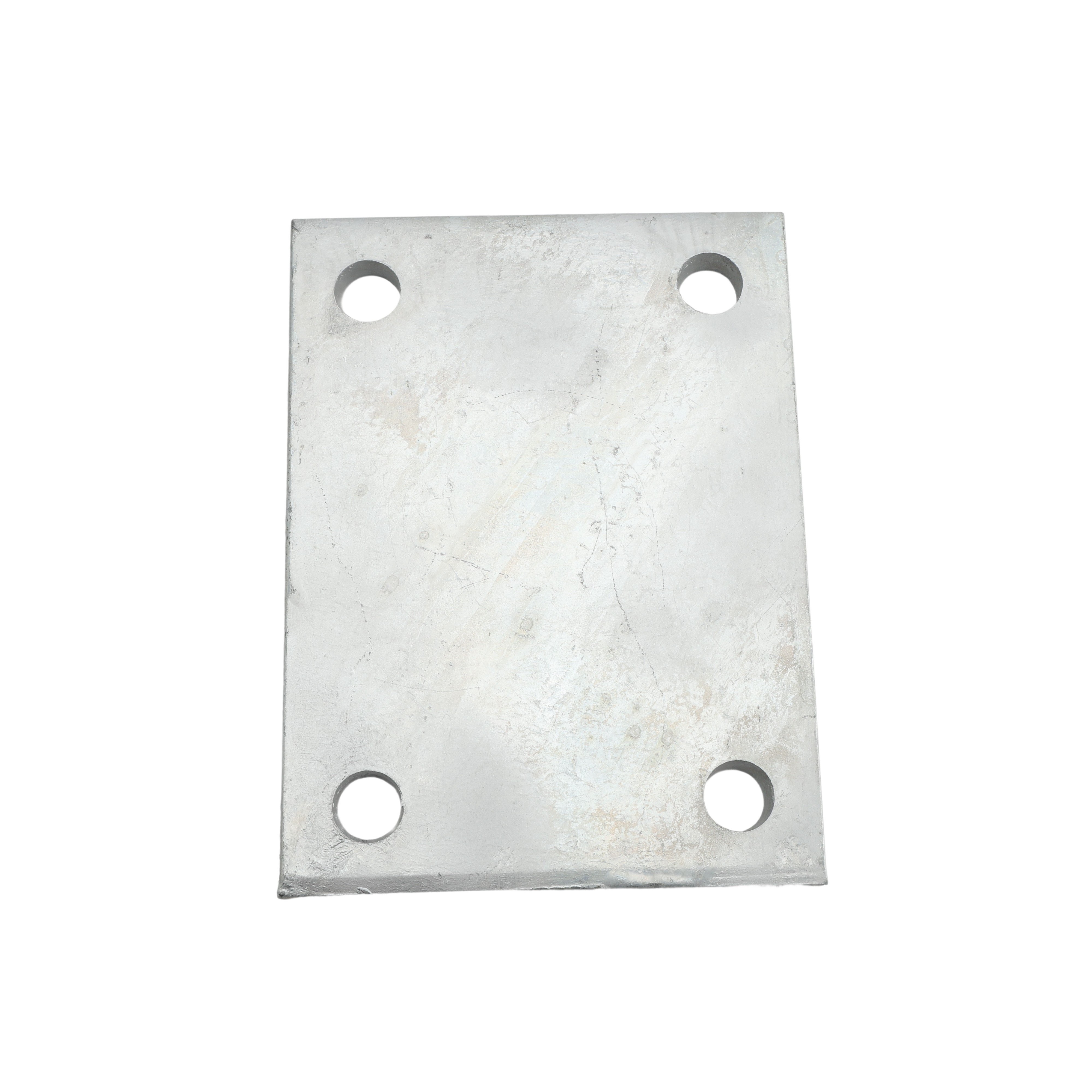 Chain Link 3/8" x 6" x 8" Weldable Surface Mount Floor Flange - Base ...