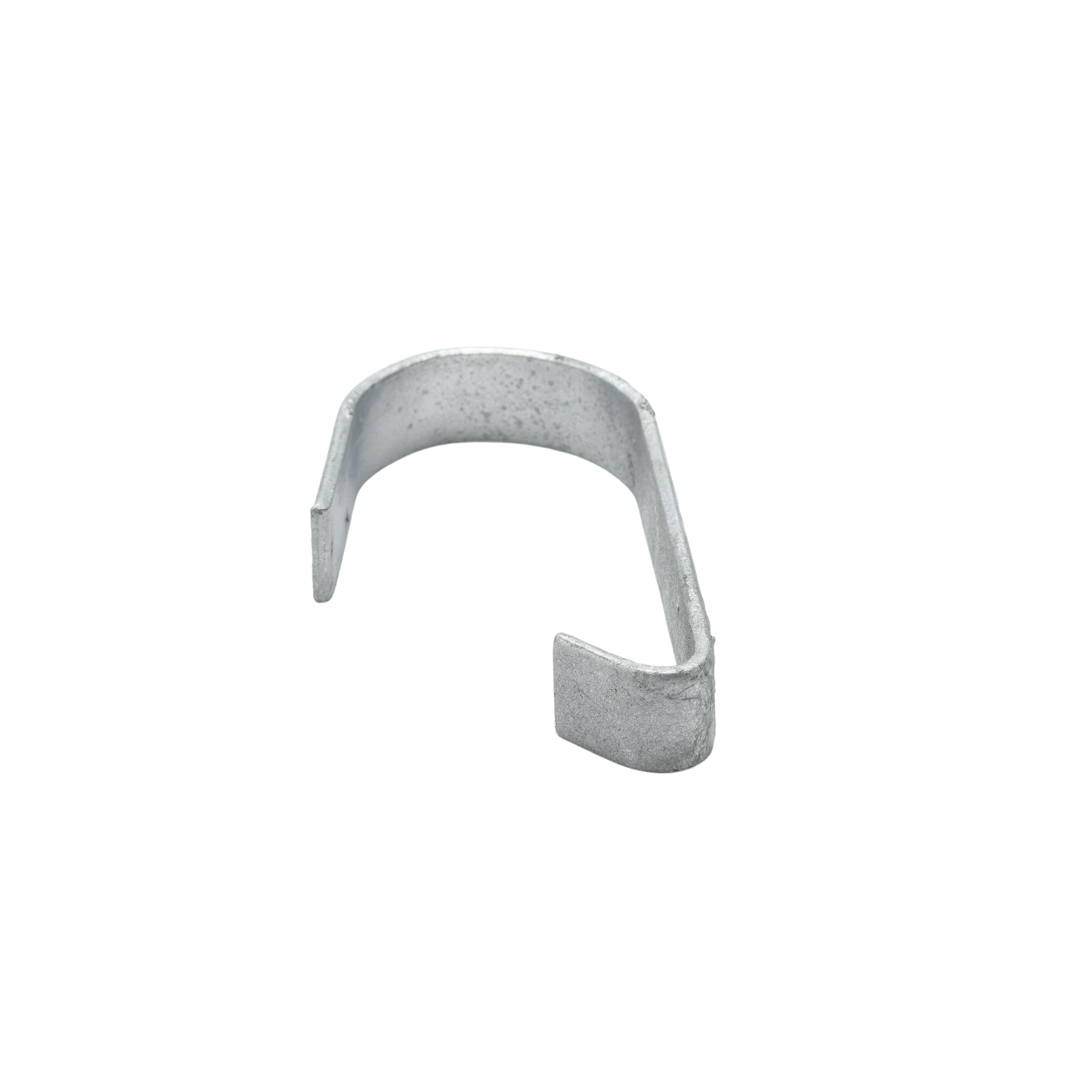 Chain Link 1 5/8" x 5/8" Gate Clip [12 Gauge] (Steel) | Chain Link Fittings