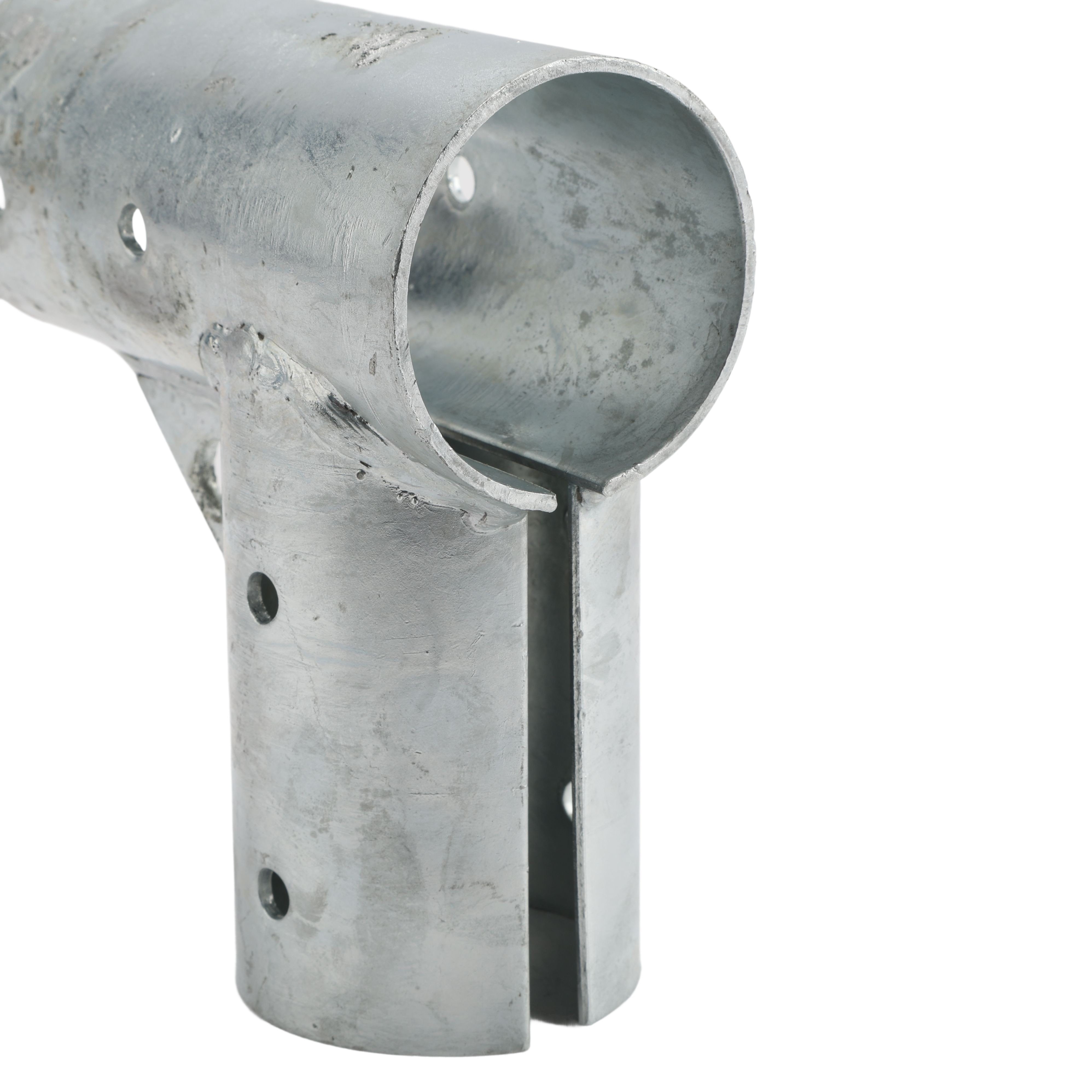 Chain Link 2 1/2" [2 3/8" OD] x 2 1/2" [2 3/8" OD] Gate Corner for 90 ...