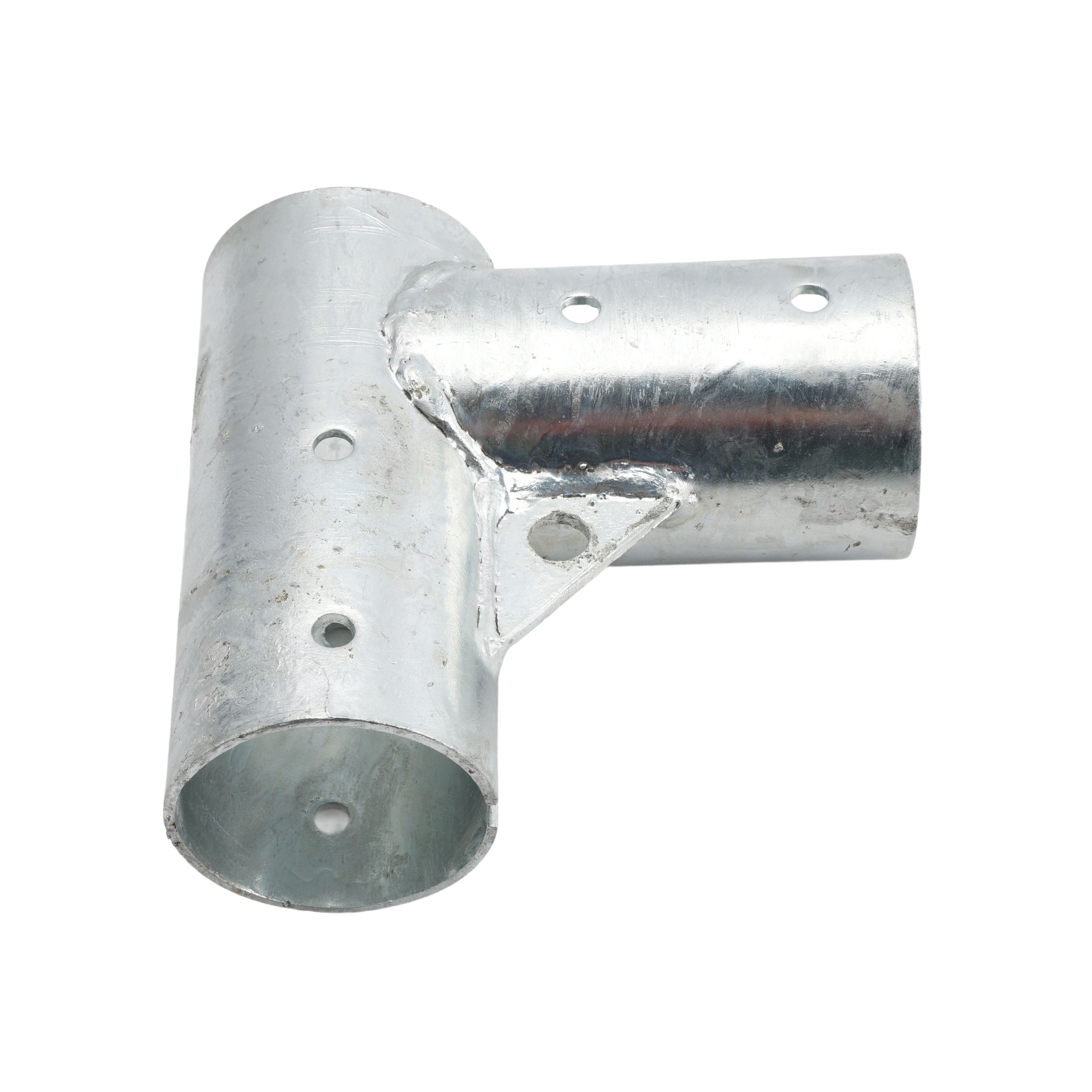 Chain Link 2 1/2" [2 3/8" OD] x 2 1/2" [2 3/8" OD] Gate Corner for 90 ...