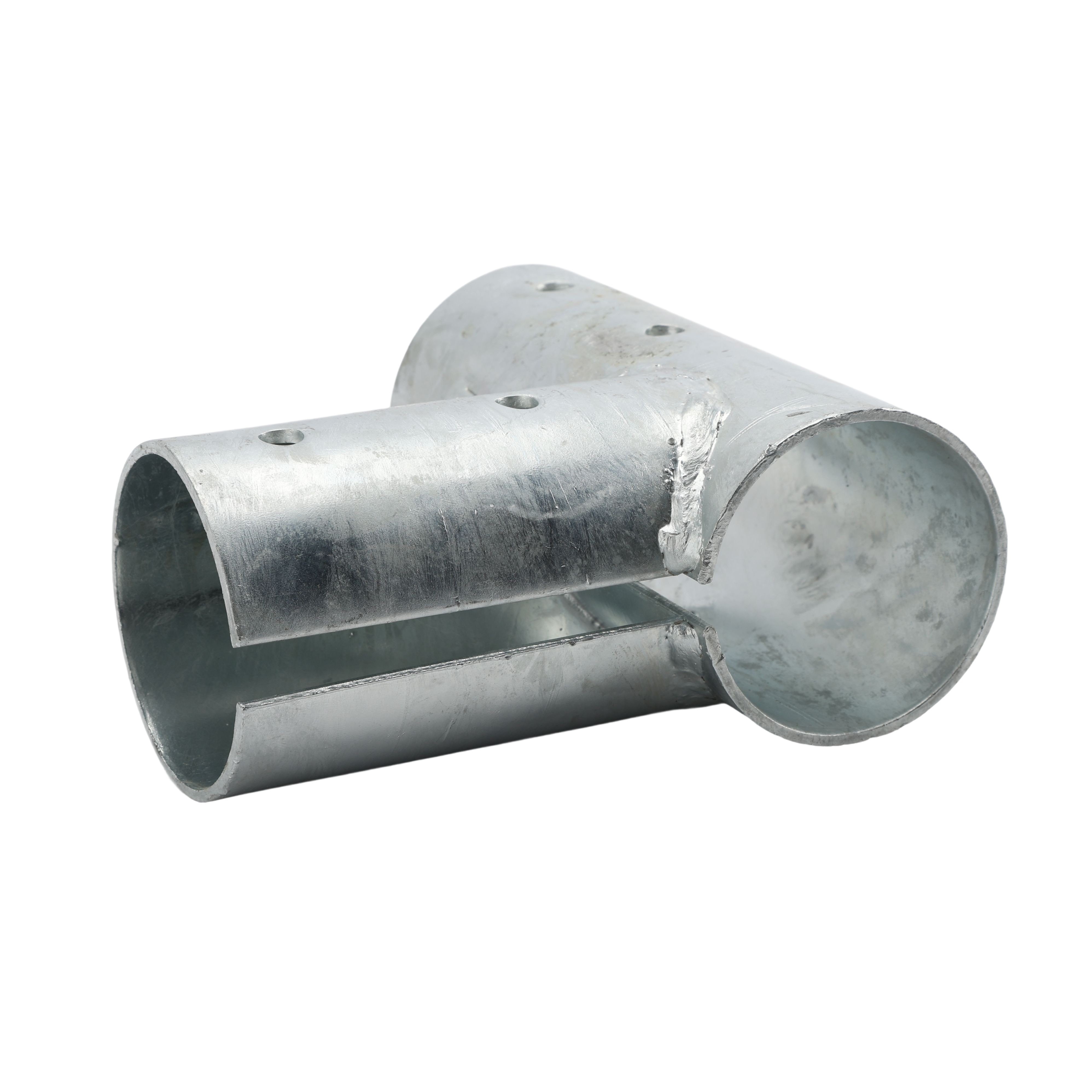 Chain Link 2 1/2" [2 3/8" OD] x 2 1/2" [2 3/8" OD] Gate Corner for 90 ...