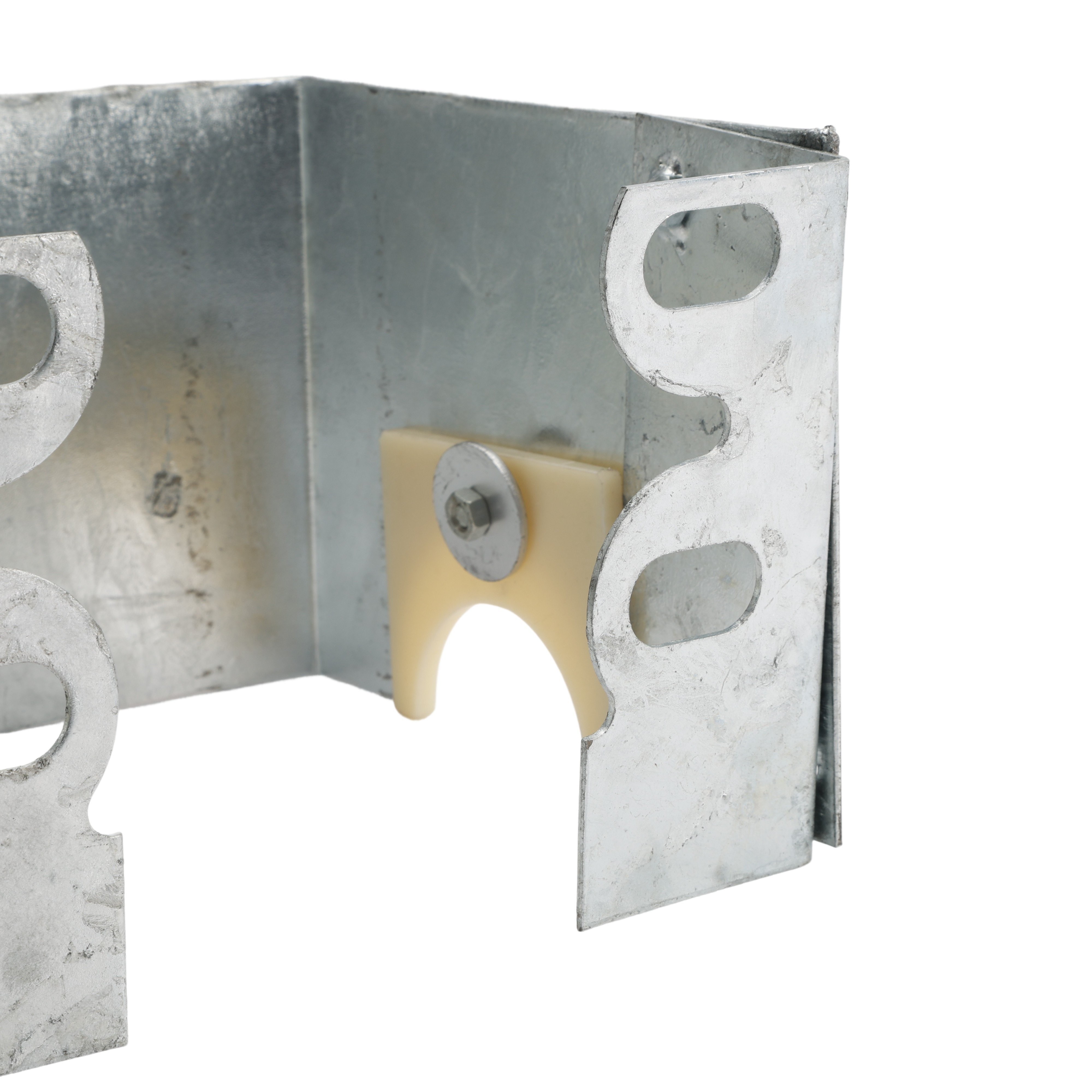 Chain Link Universal Heavy-Duty Safety Cantilever Gate Roller Cover ...