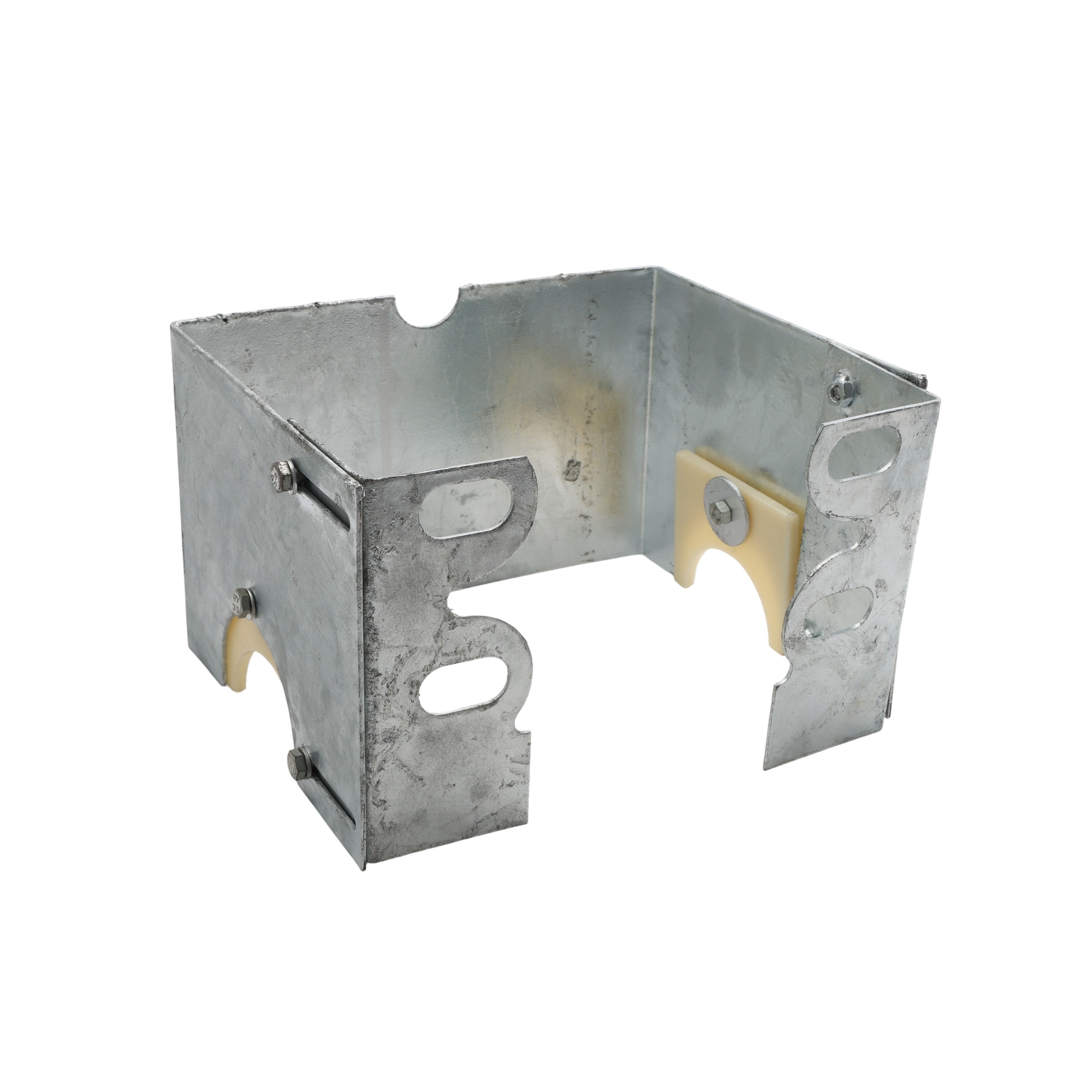 Chain Link Universal Heavy-Duty Safety Cantilever Gate Roller Cover ...