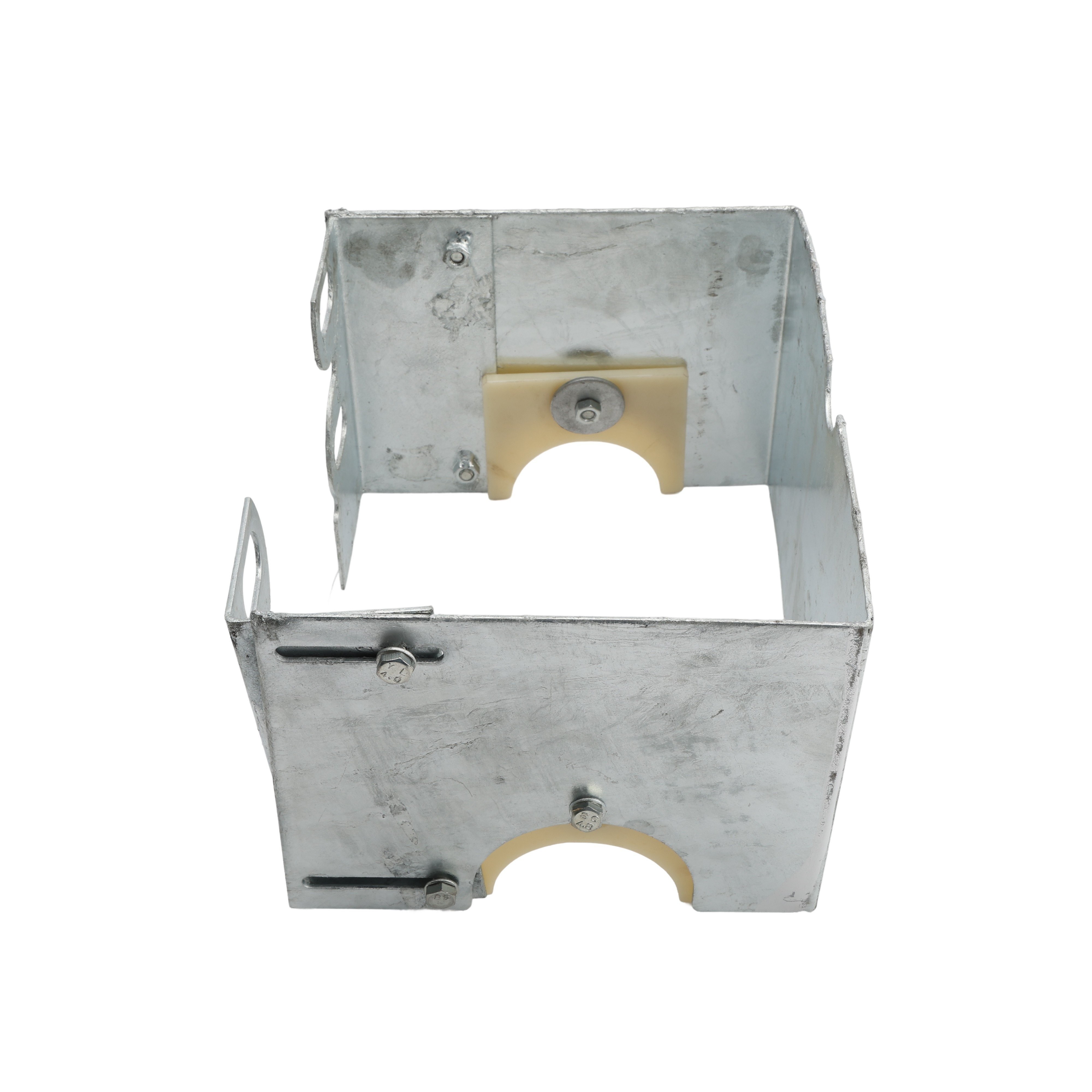 Chain Link Universal Heavy-Duty Safety Cantilever Gate Roller Cover ...