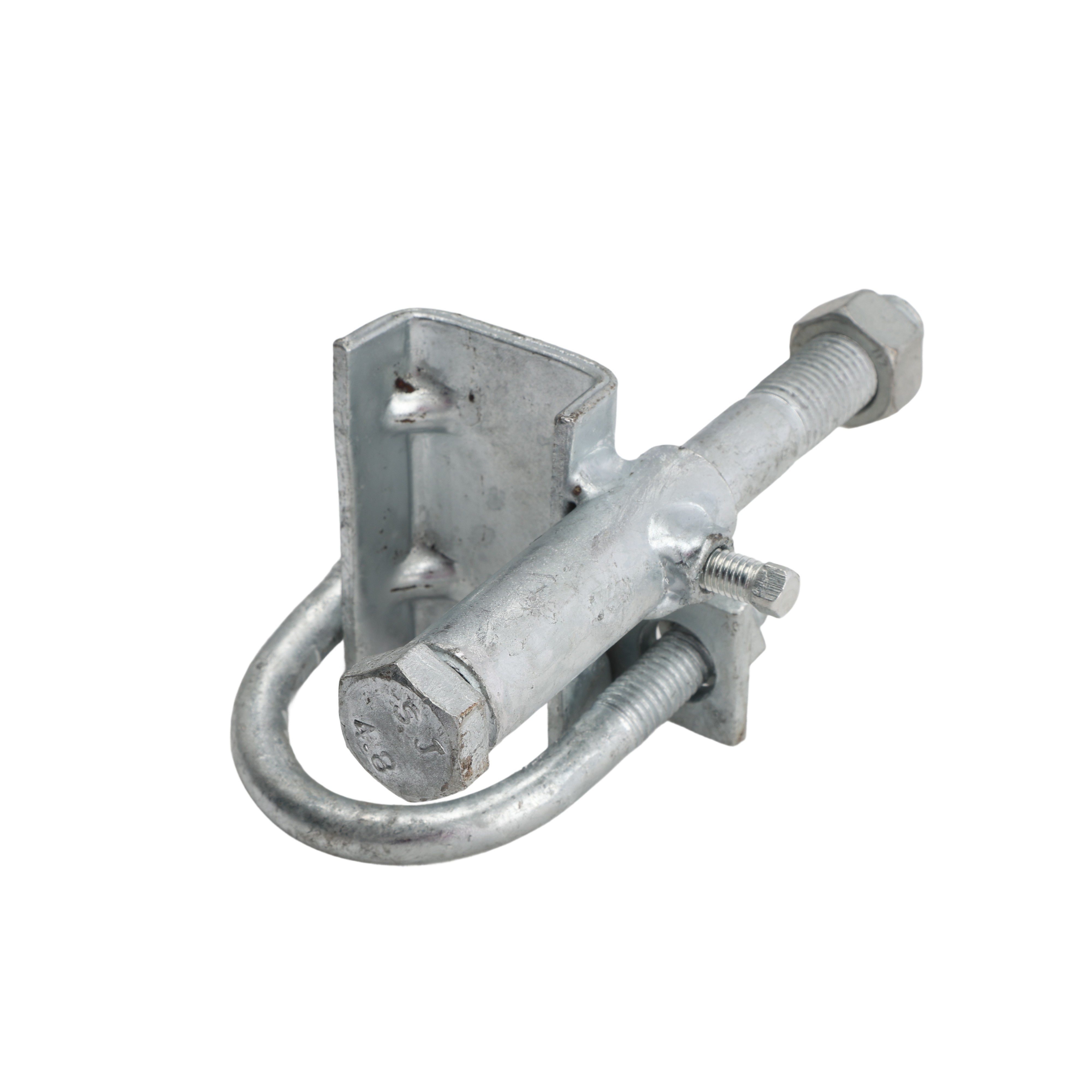 Chain Link 1 5/8" - 1 7/8" Heavy Duty Track Wheel Bracket with U-Bolt ...
