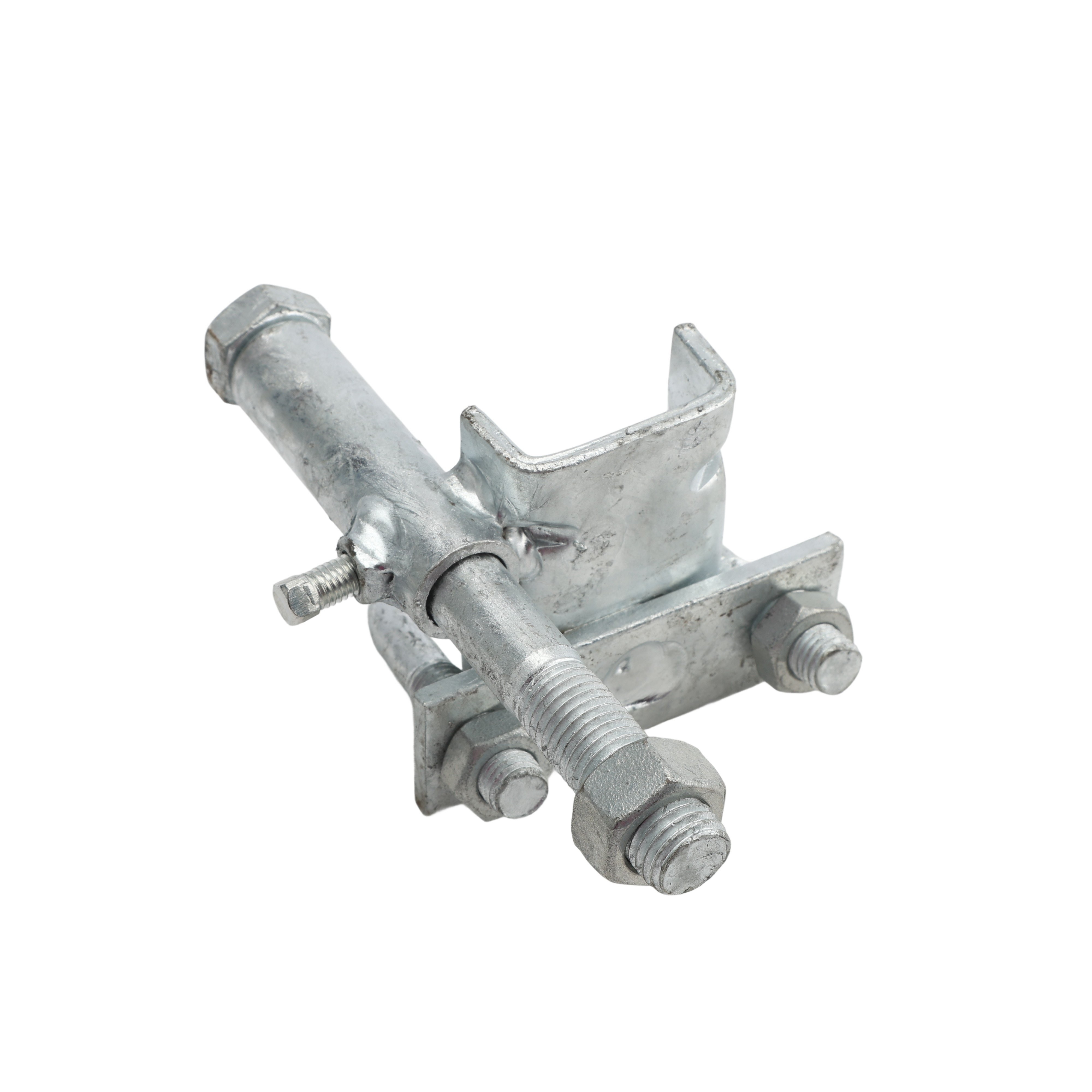 Chain Link 1 5/8" - 1 7/8" Heavy Duty Track Wheel Bracket with U-Bolt ...