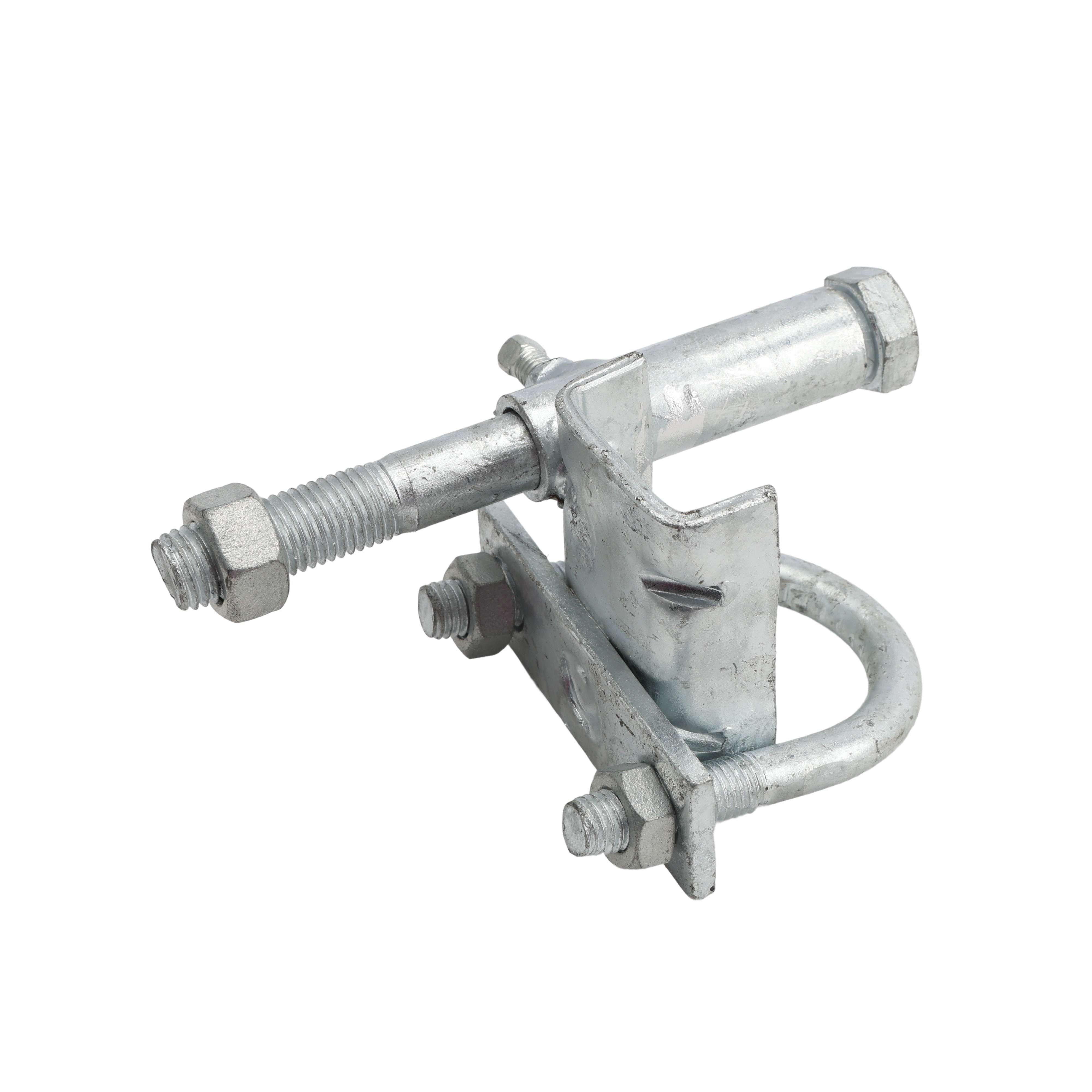 Chain Link 1 5/8" - 1 7/8" Heavy Duty Track Wheel Bracket with U-Bolt ...