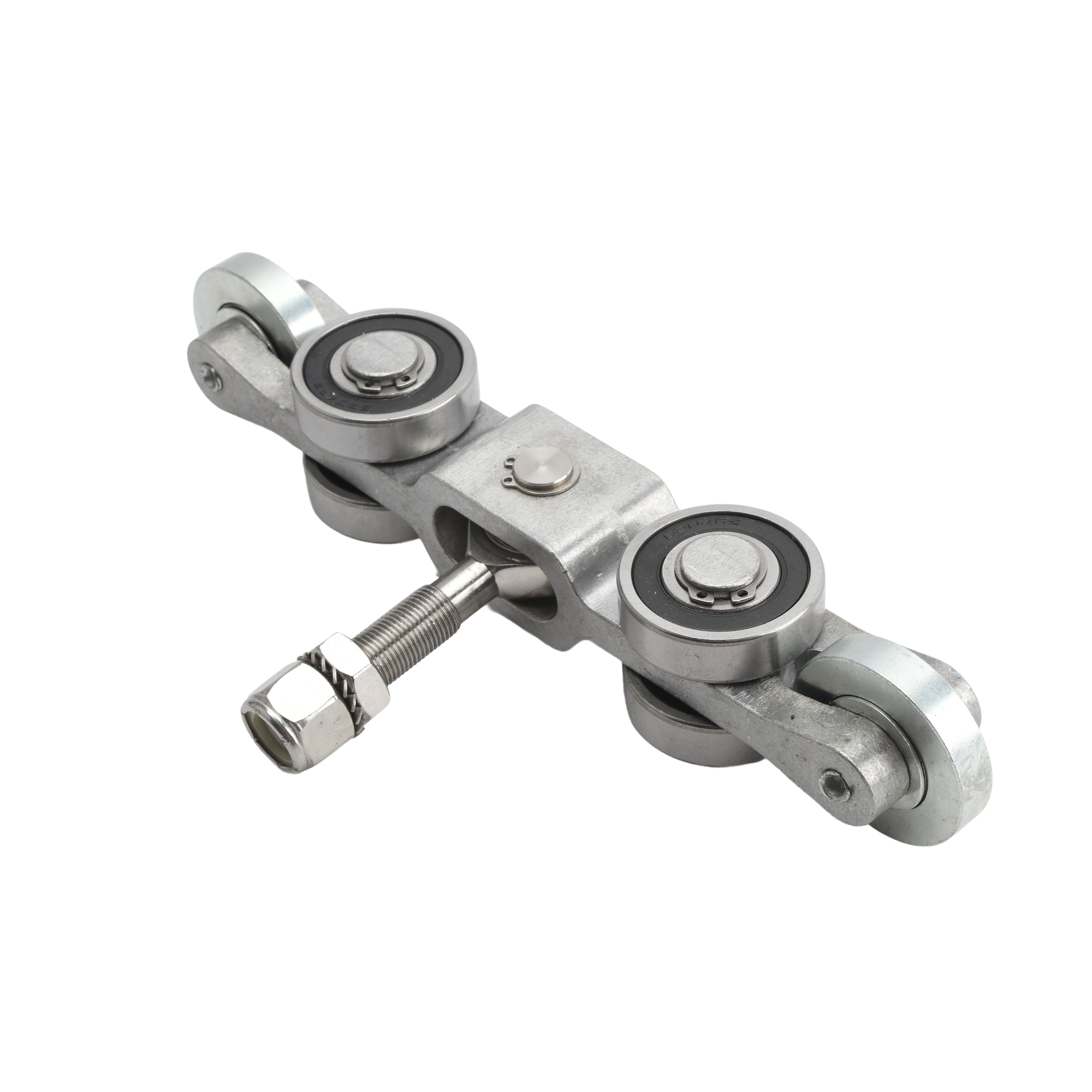 Chain Link #106 4-Wheel Truck Assembly Includes 2" [1 7/8" OD] Guide ...