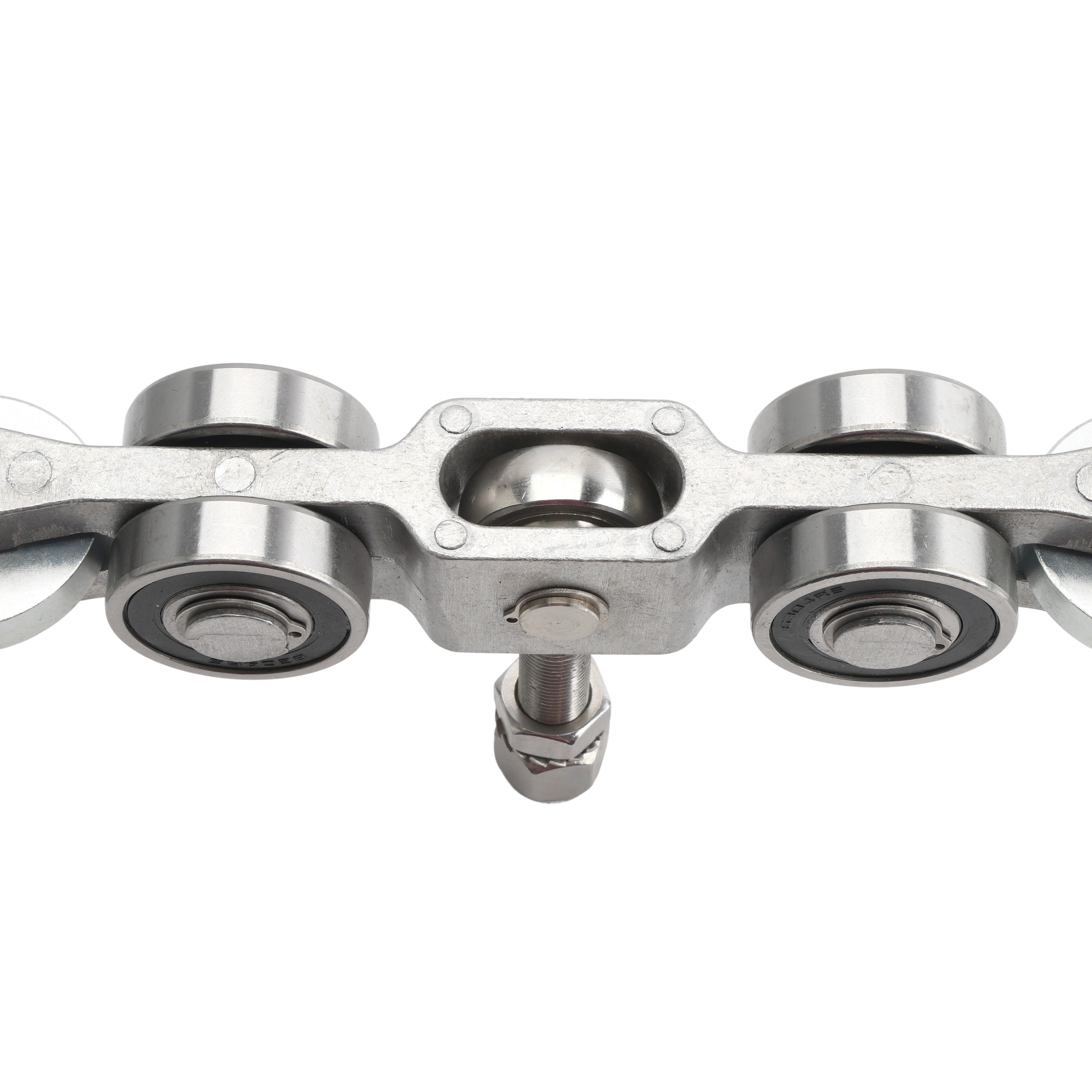 Chain Link #106 4-Wheel Truck Assembly Includes 2" [1 7/8" OD] Guide ...