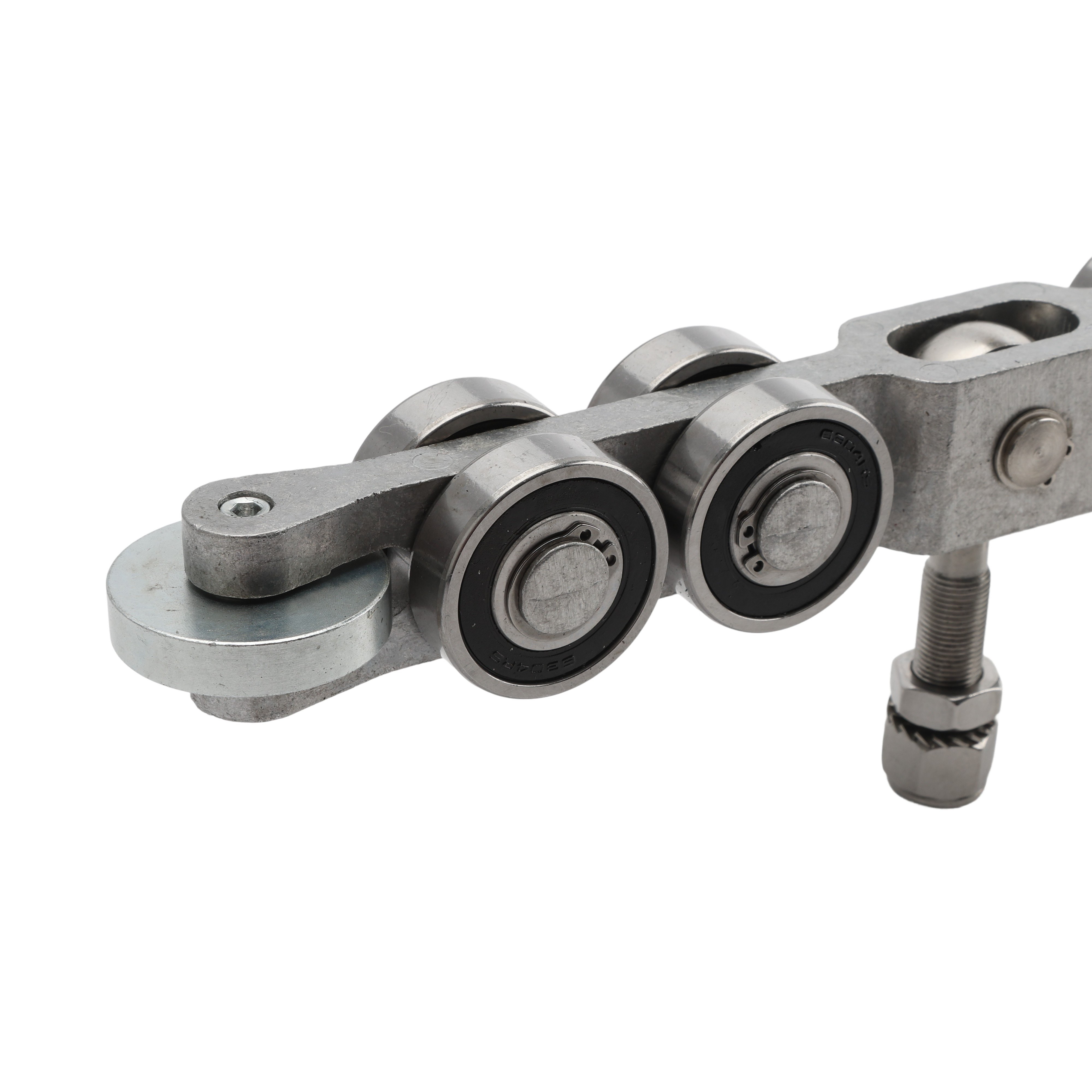 Chain Link 8-Wheel Titan Truck Assembly Includes 2" [1 7/8" OD] Guide ...