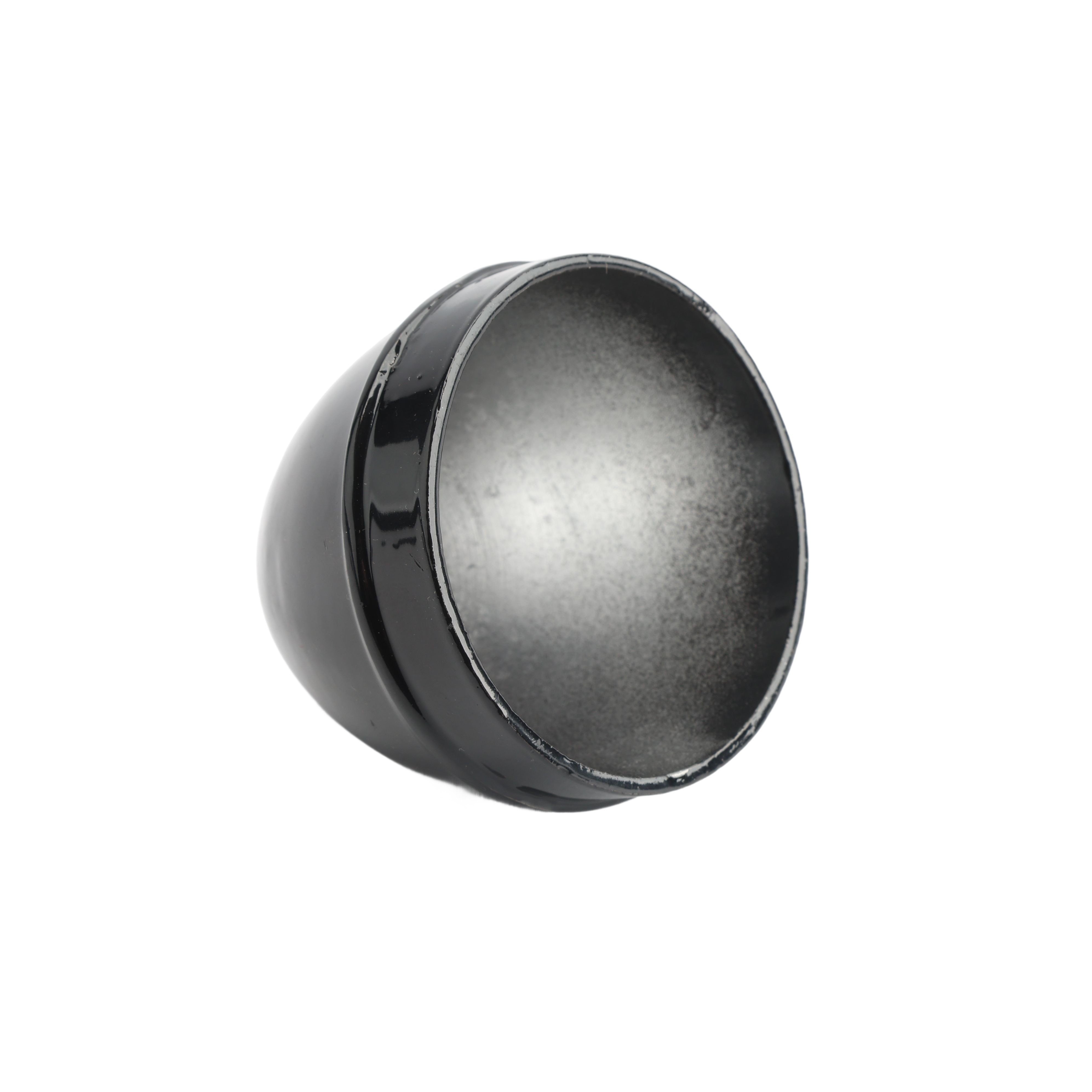 Chain Link 2 1/2" Black Die-Cast Aluminum External Acorn Post Cap (Fits ...