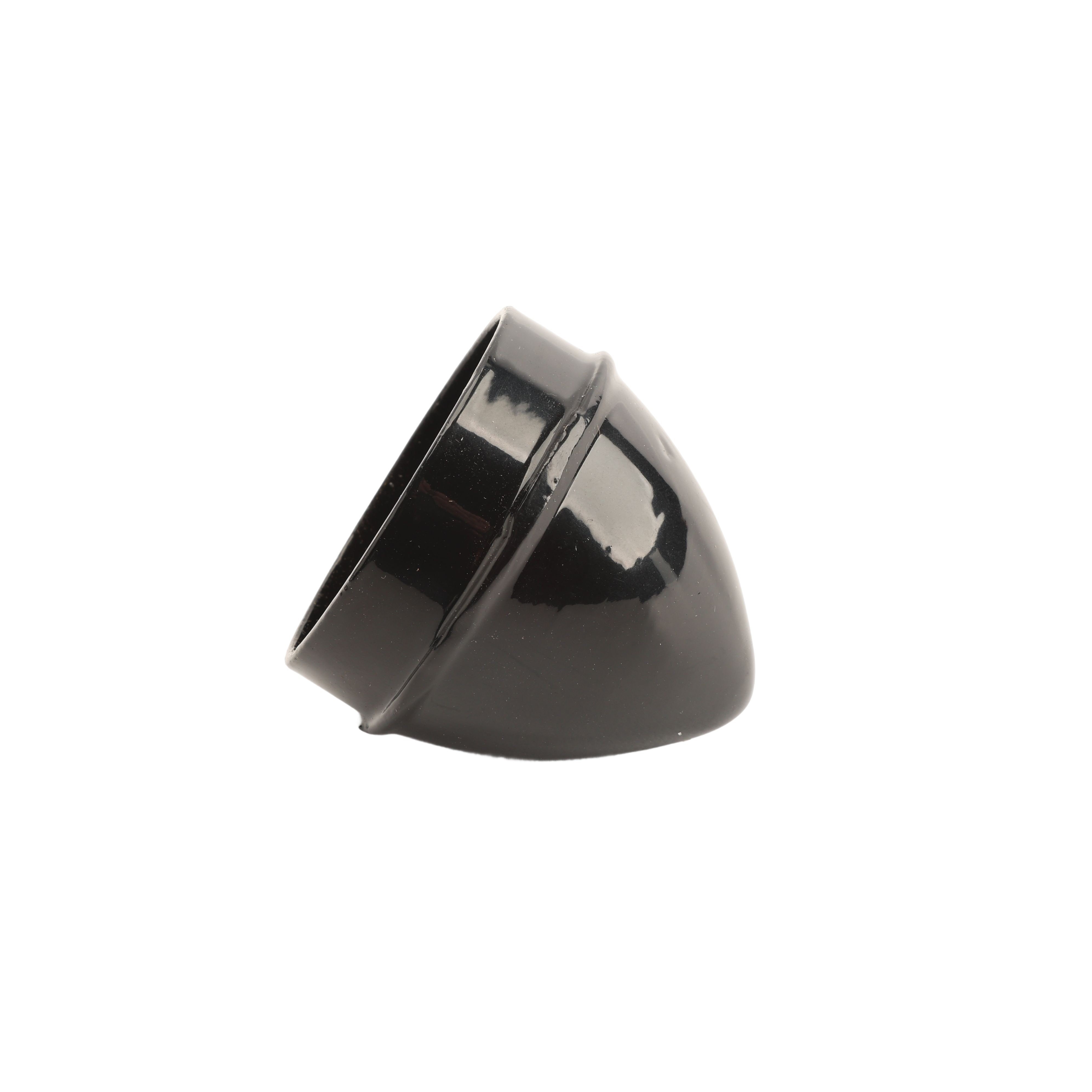 Chain Link 2" Black Die-Cast Aluminum External Acorn Post Cap (Fits 1 7 ...