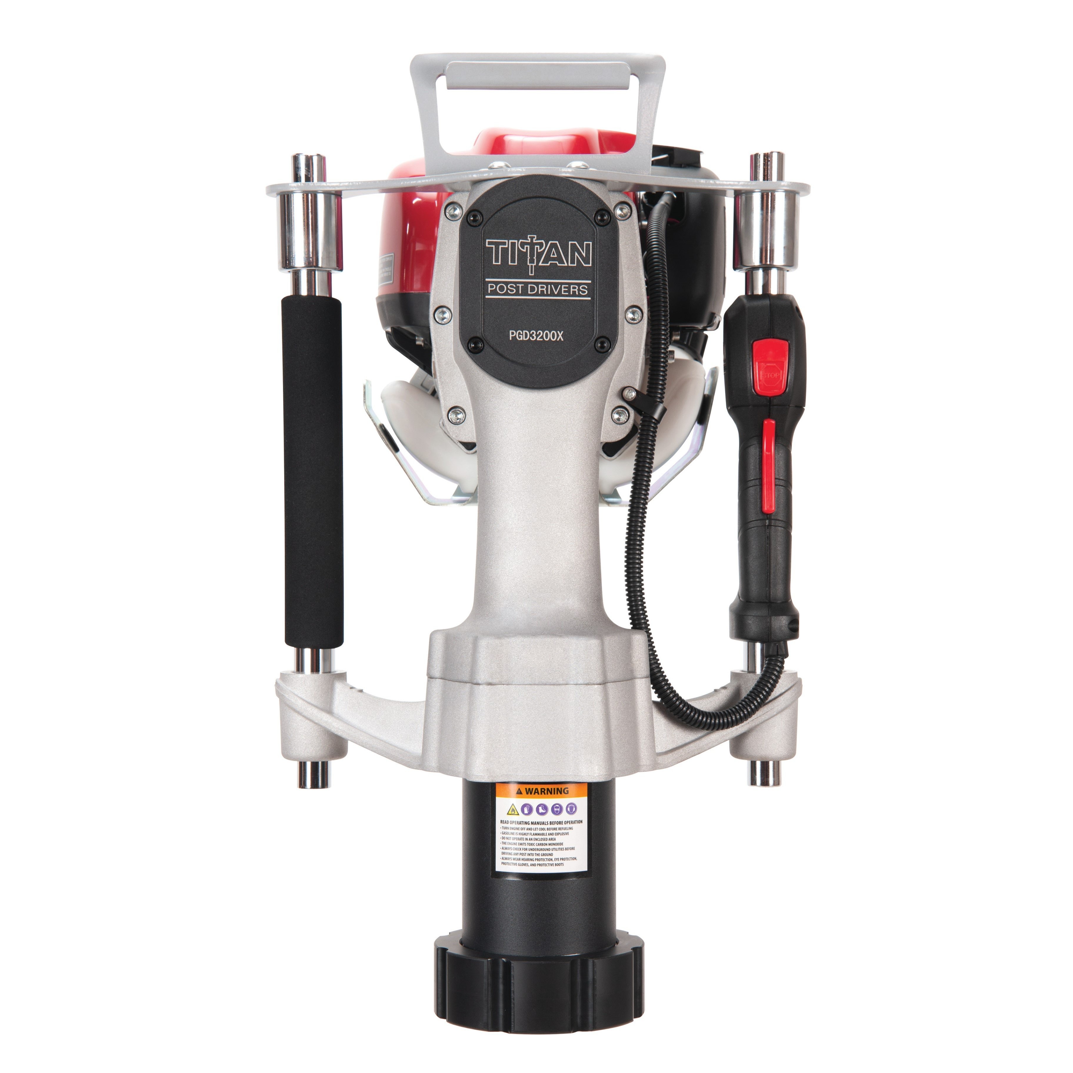 Titan Post Drivers PGD3200X Gas Powered Contractor X Series Driver with ...