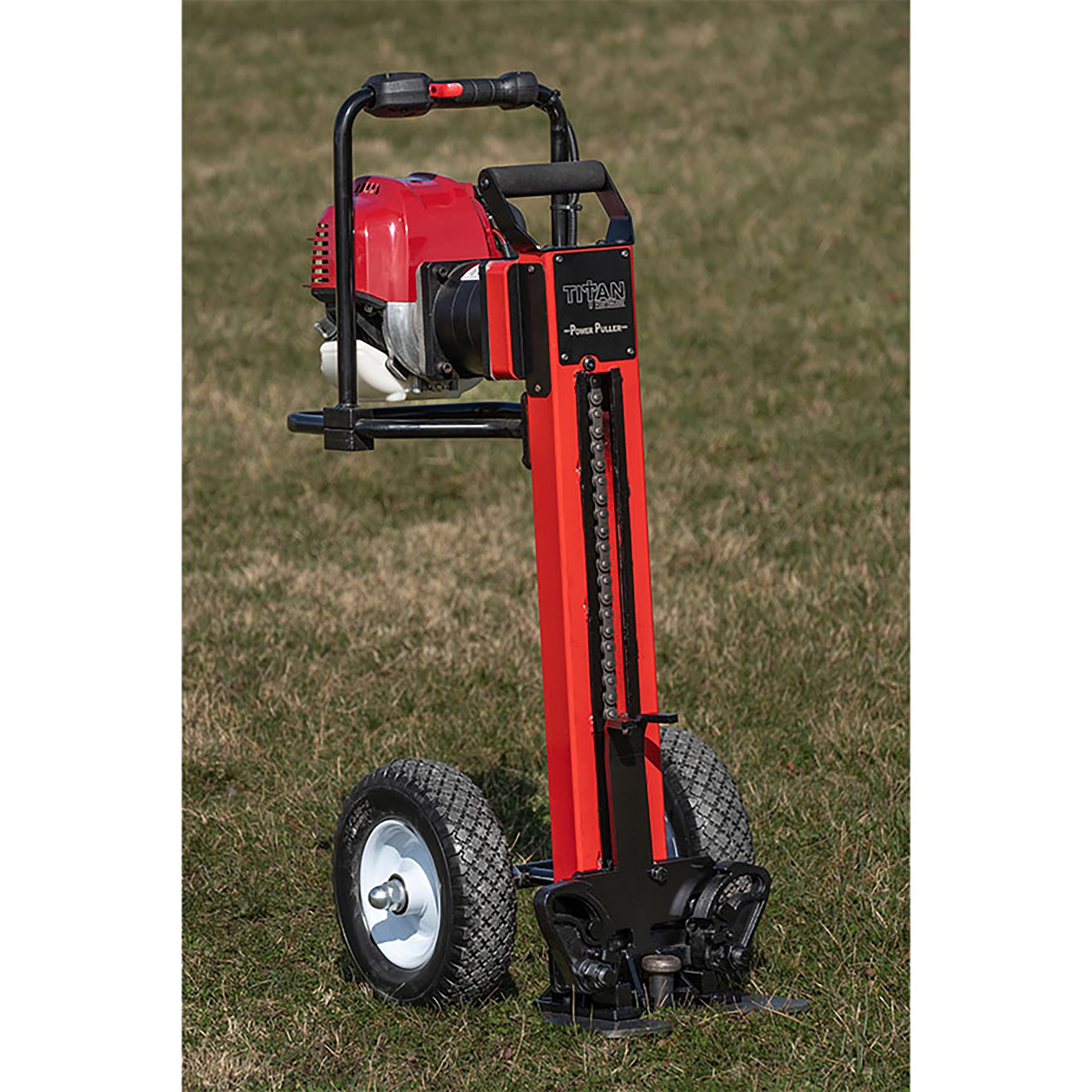 Titan Heavy Duty Power Post and Stake Puller with Jaws - PGPP (Honda ...