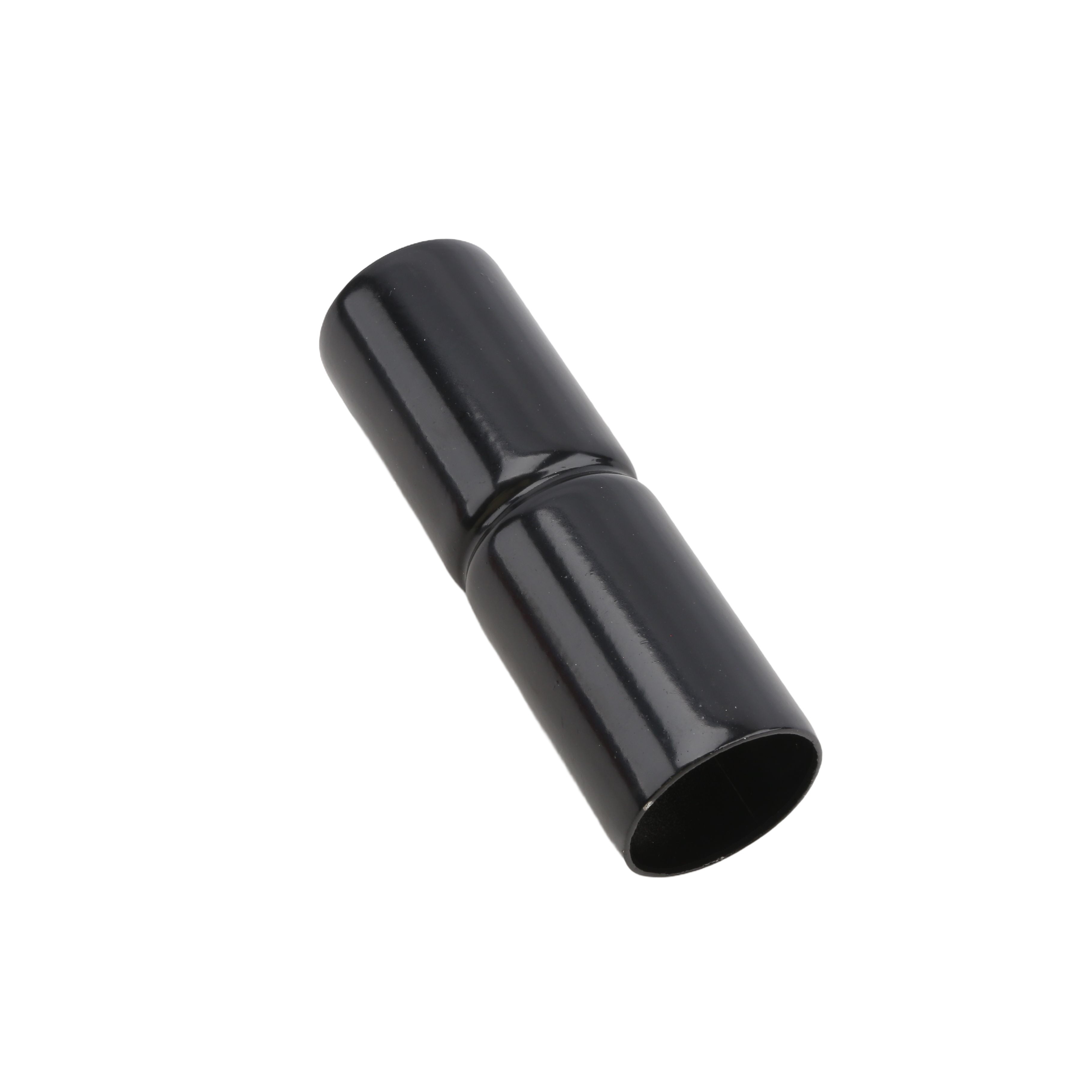 Chain Link 2"[1 7/8" OD] x 6" Black Top Rail Fence Sleeve (Powder ...