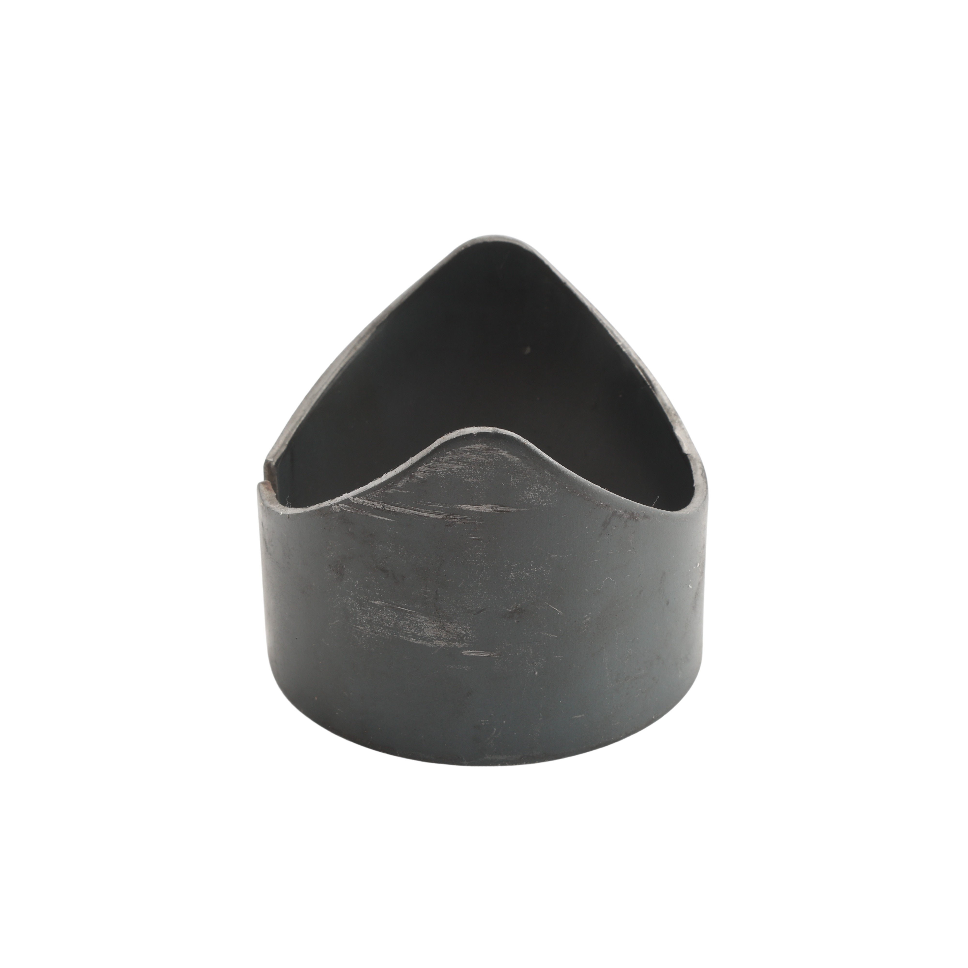 Chain Link Pipe Saddle 2 7/8" x 2 7/8" Pipe Pal Weld on Saddle (Bare ...