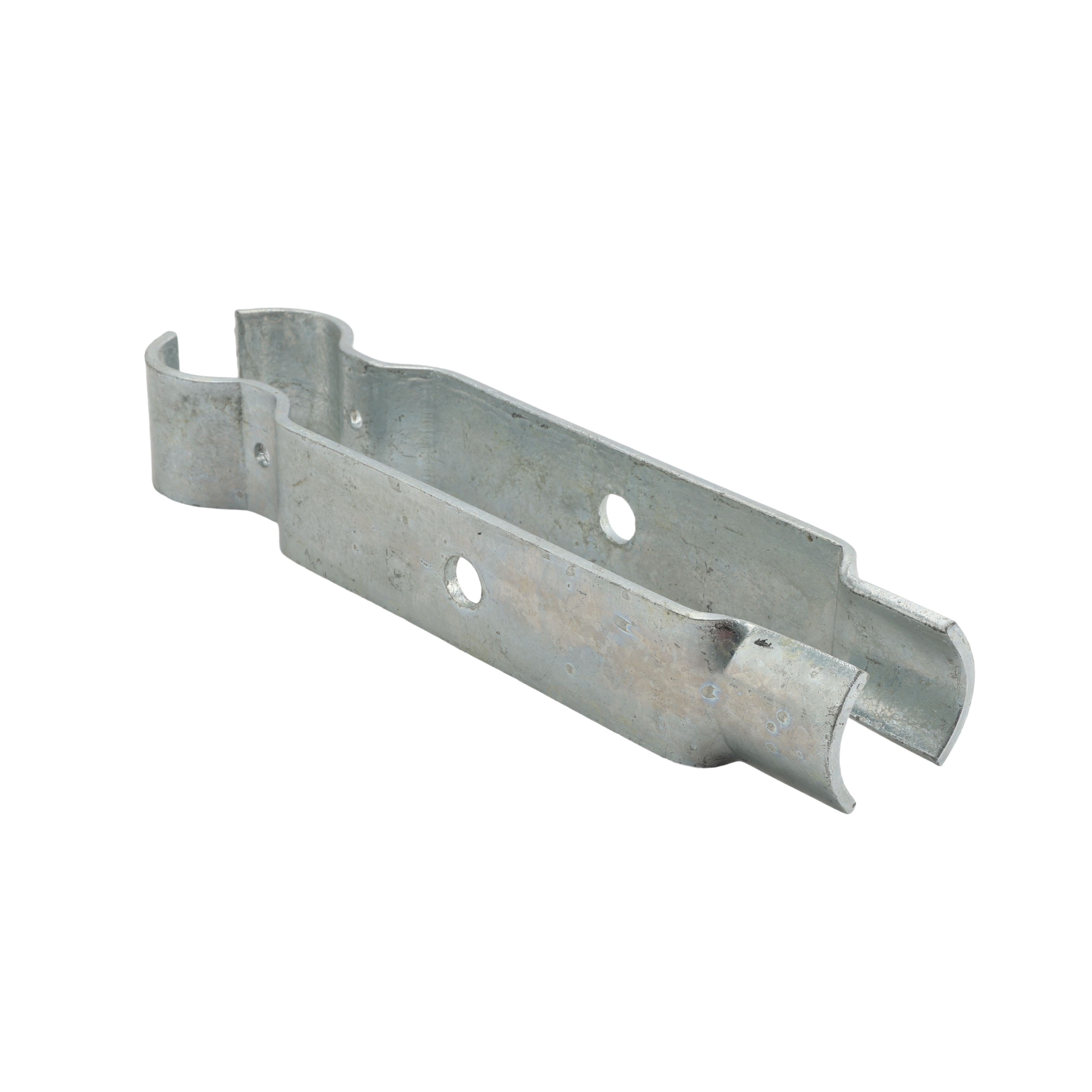 Chain Link Fence Single Wheel Carrier Bracket 2" [1 7/8" OD] x 6 ...
