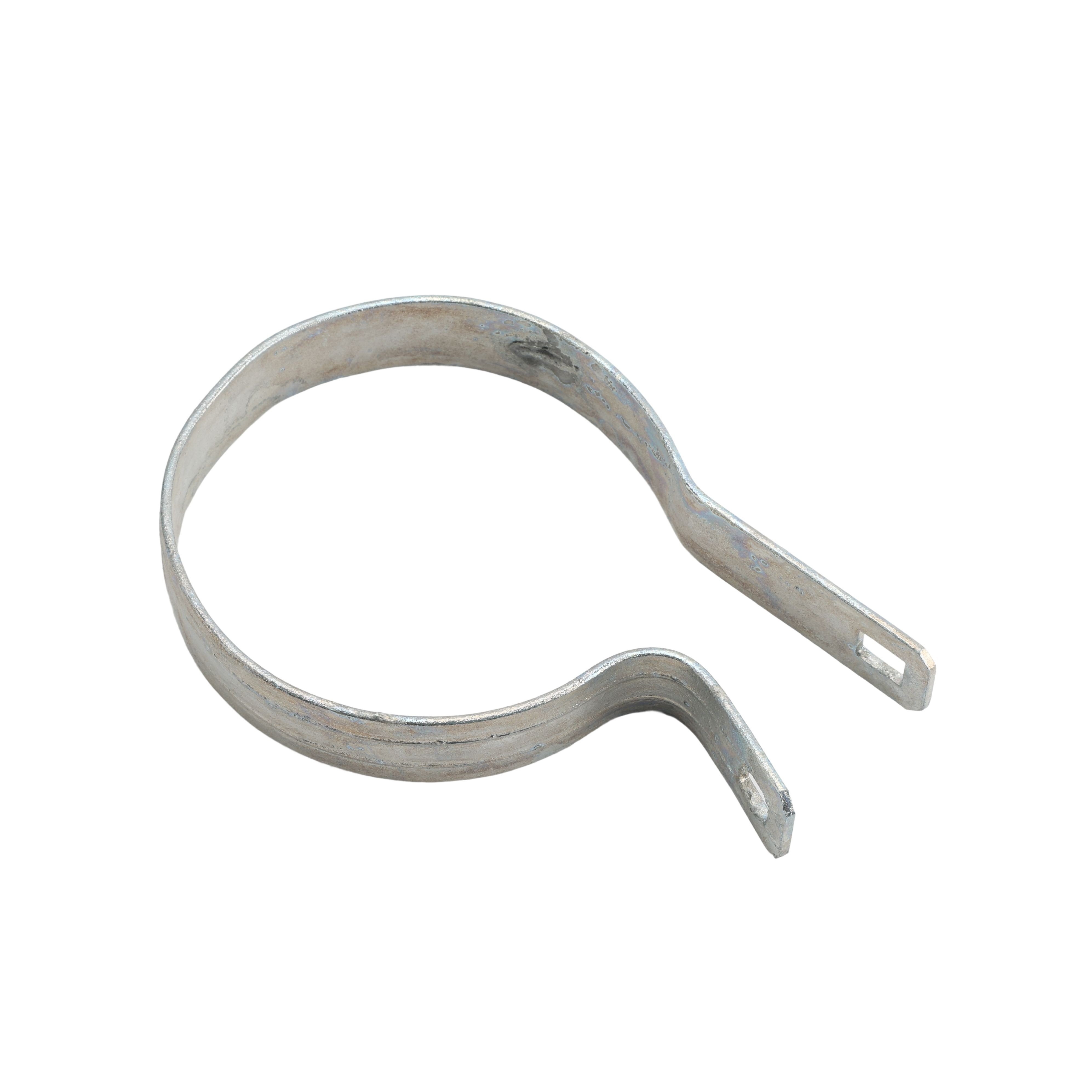 Chain Link 4" [4" OD] Beveled Tension Band - (Galvanized Steel) | Chain ...