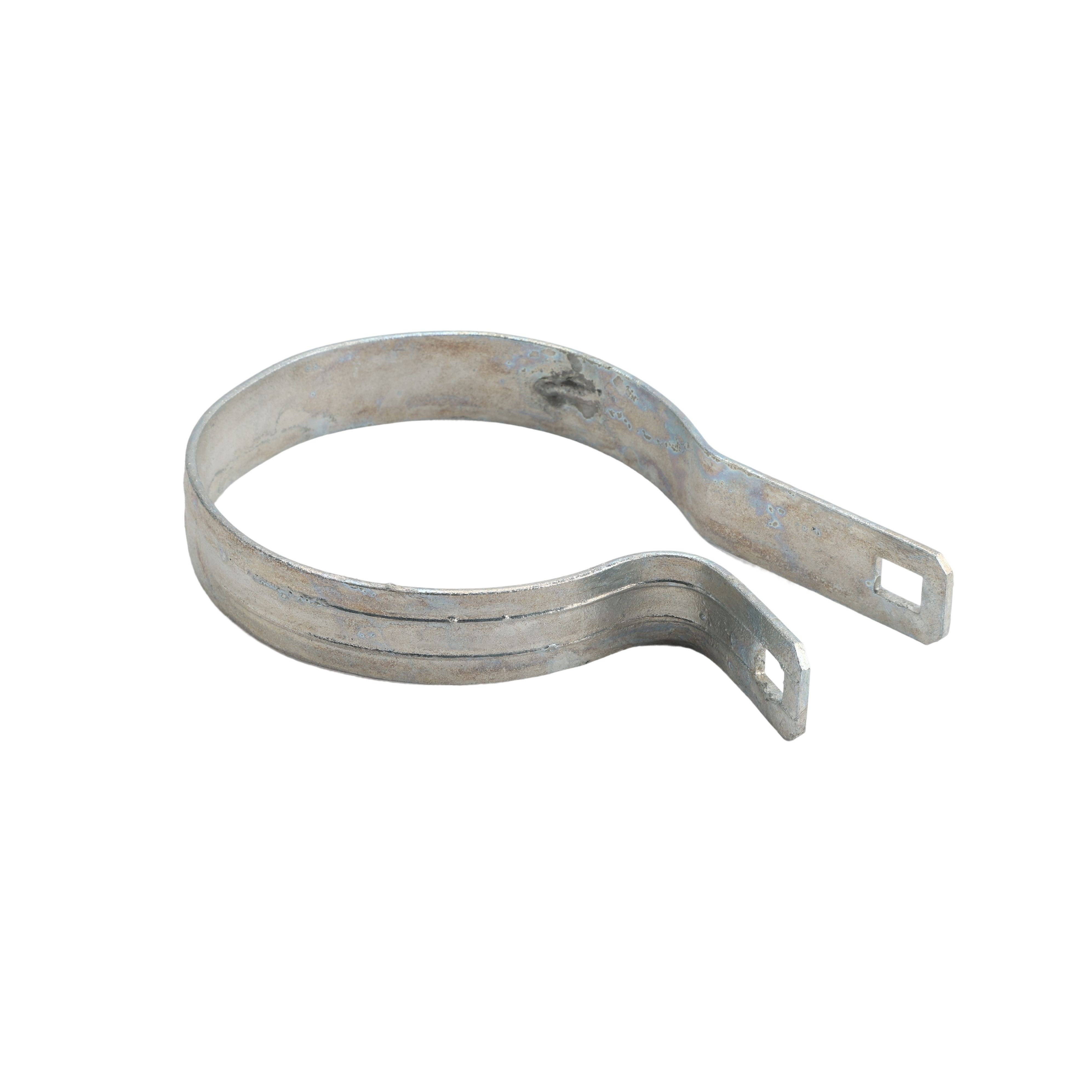 Chain Link 4" [4" OD] Beveled Tension Band - (Galvanized Steel) | Chain ...