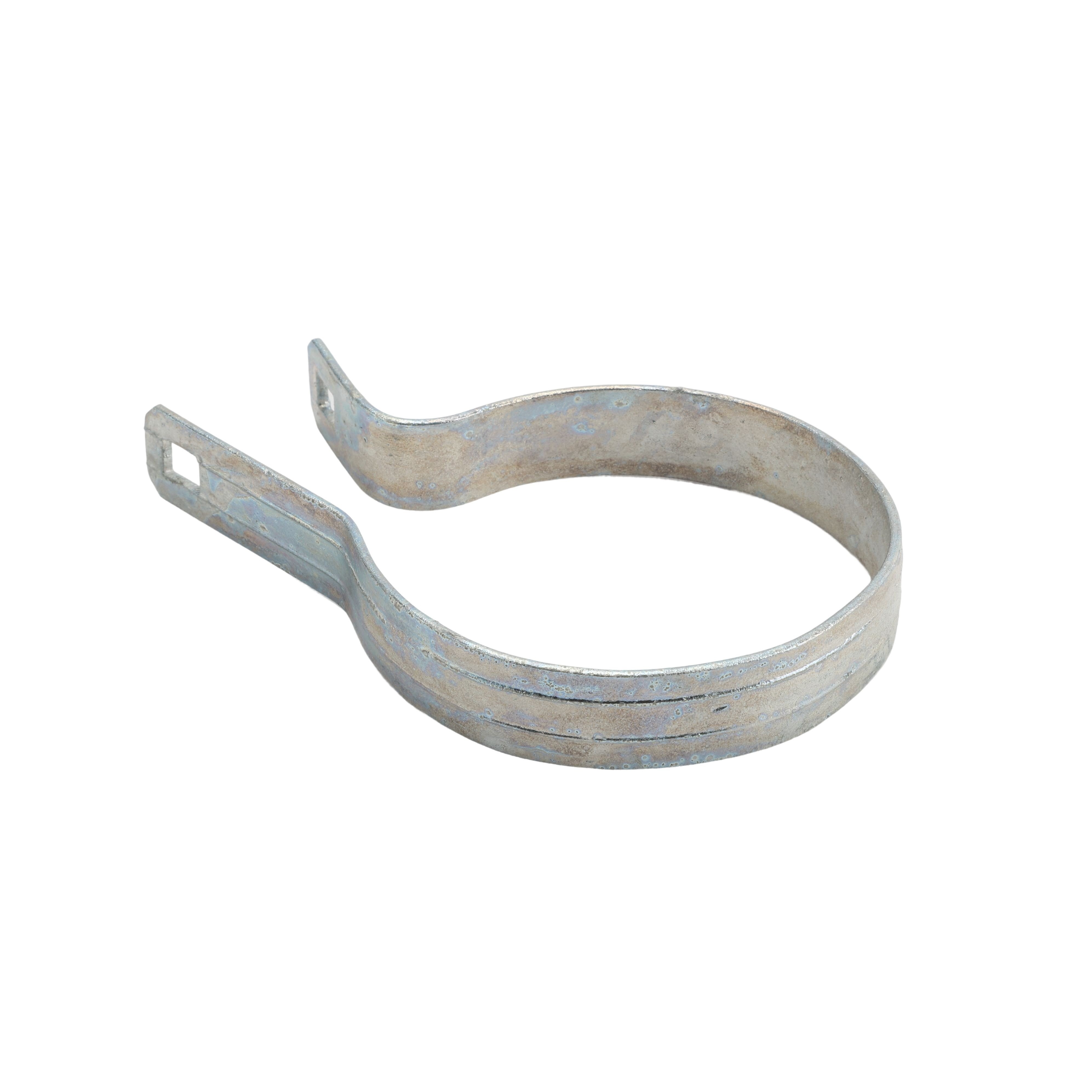 Chain Link 4" [4" OD] Beveled Tension Band - (Galvanized Steel) | Chain ...