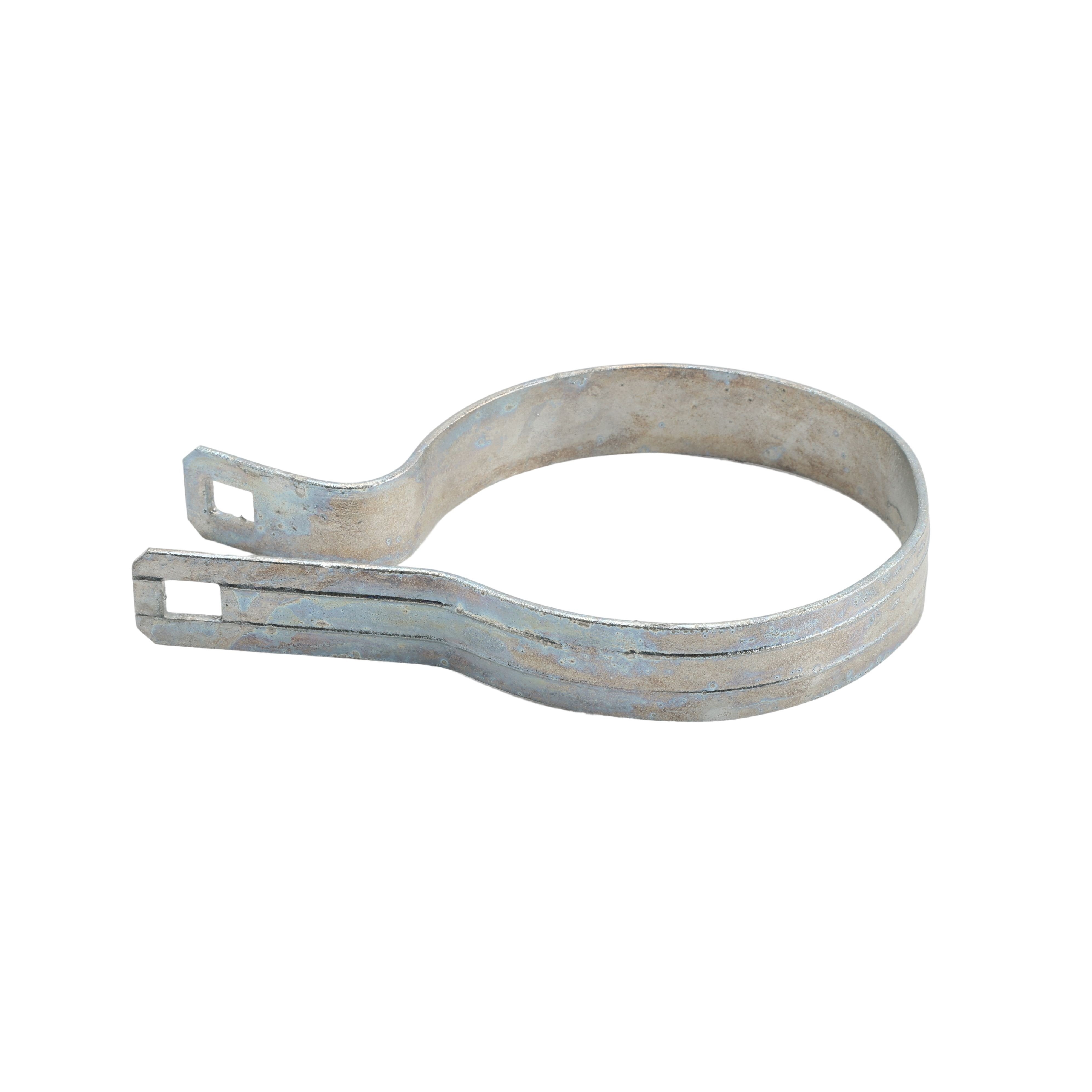 Chain Link 4" [4" OD] Beveled Tension Band - (Galvanized Steel) | Chain ...