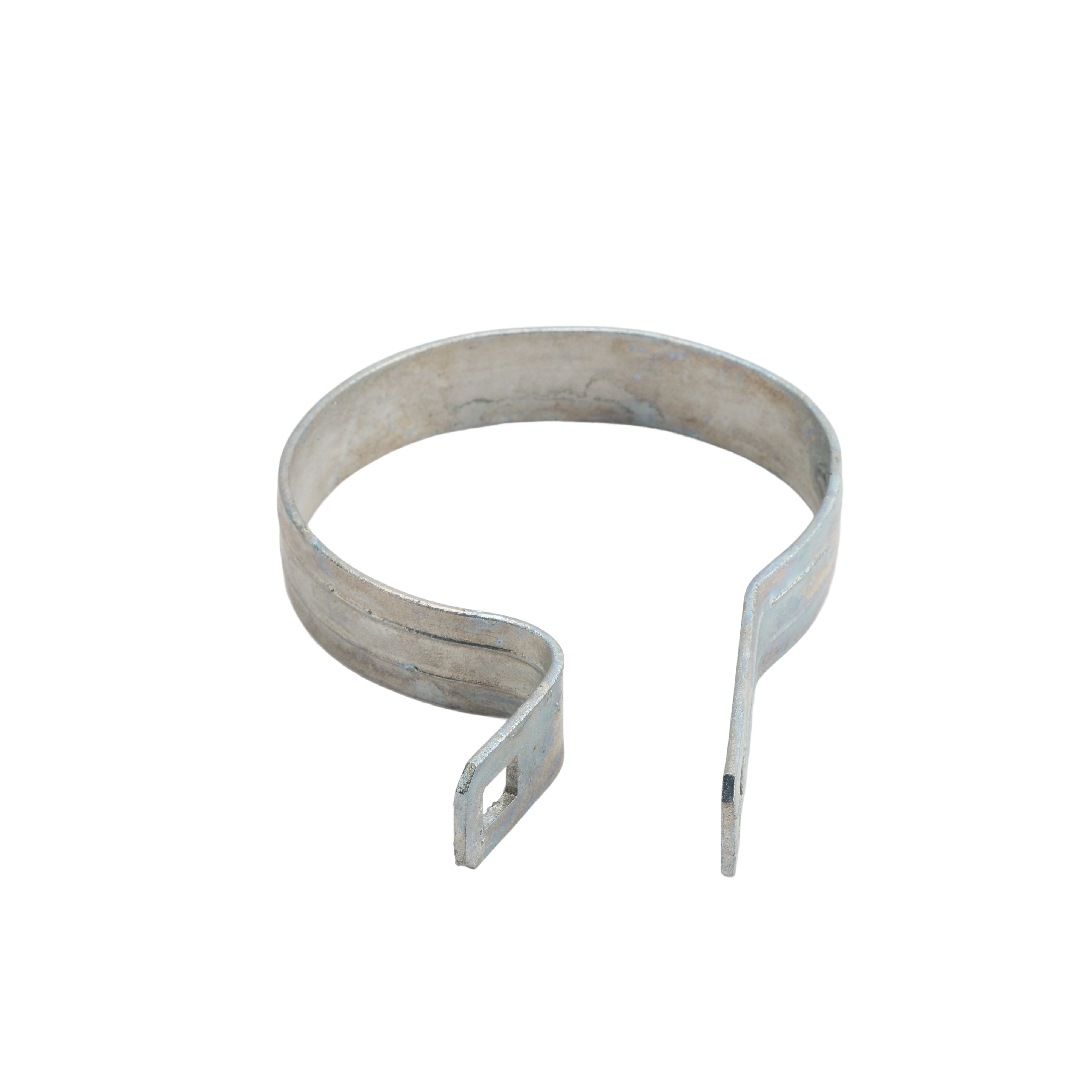 Chain Link 4" [4" OD] Beveled Tension Band - (Galvanized Steel) | Chain ...