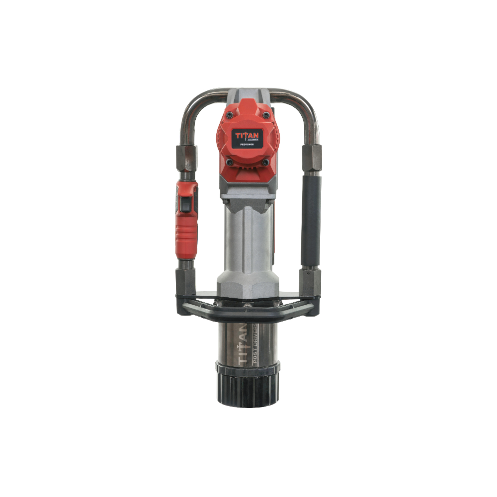 Titan Post Drivers PED1040E 40V DC Battery Power Post Driver with (2 ...