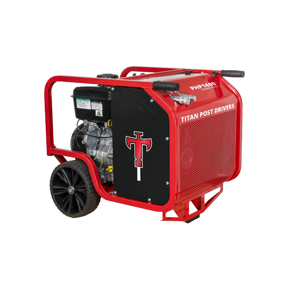 Titan Post Drivers PHP1400 Hydraulic Power Pack - PHP1400 | Chain Link ...